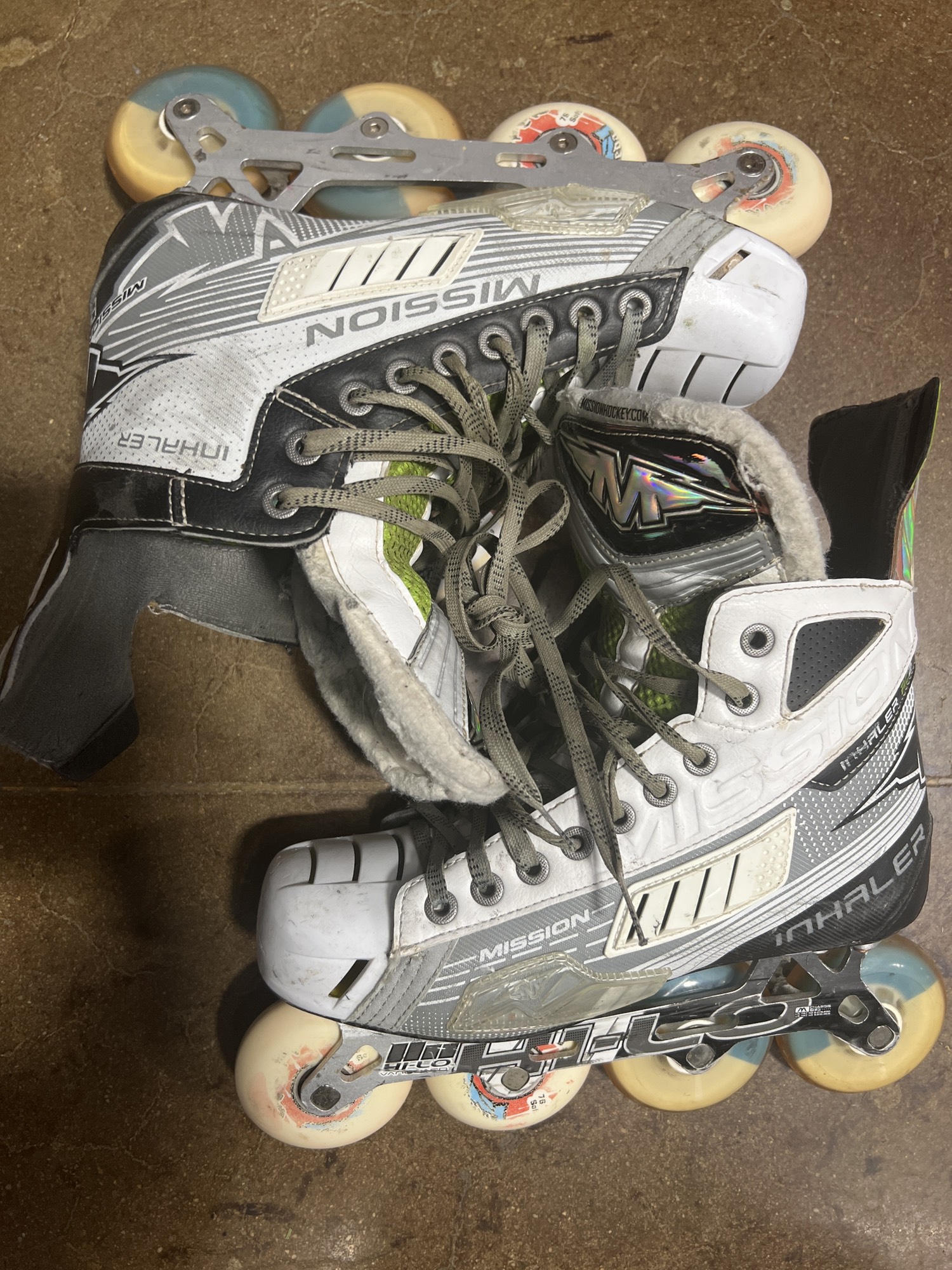 Used Mission Inhaler AC2 Inline Skates D&R (Regular) 8.0 | SidelineSwap