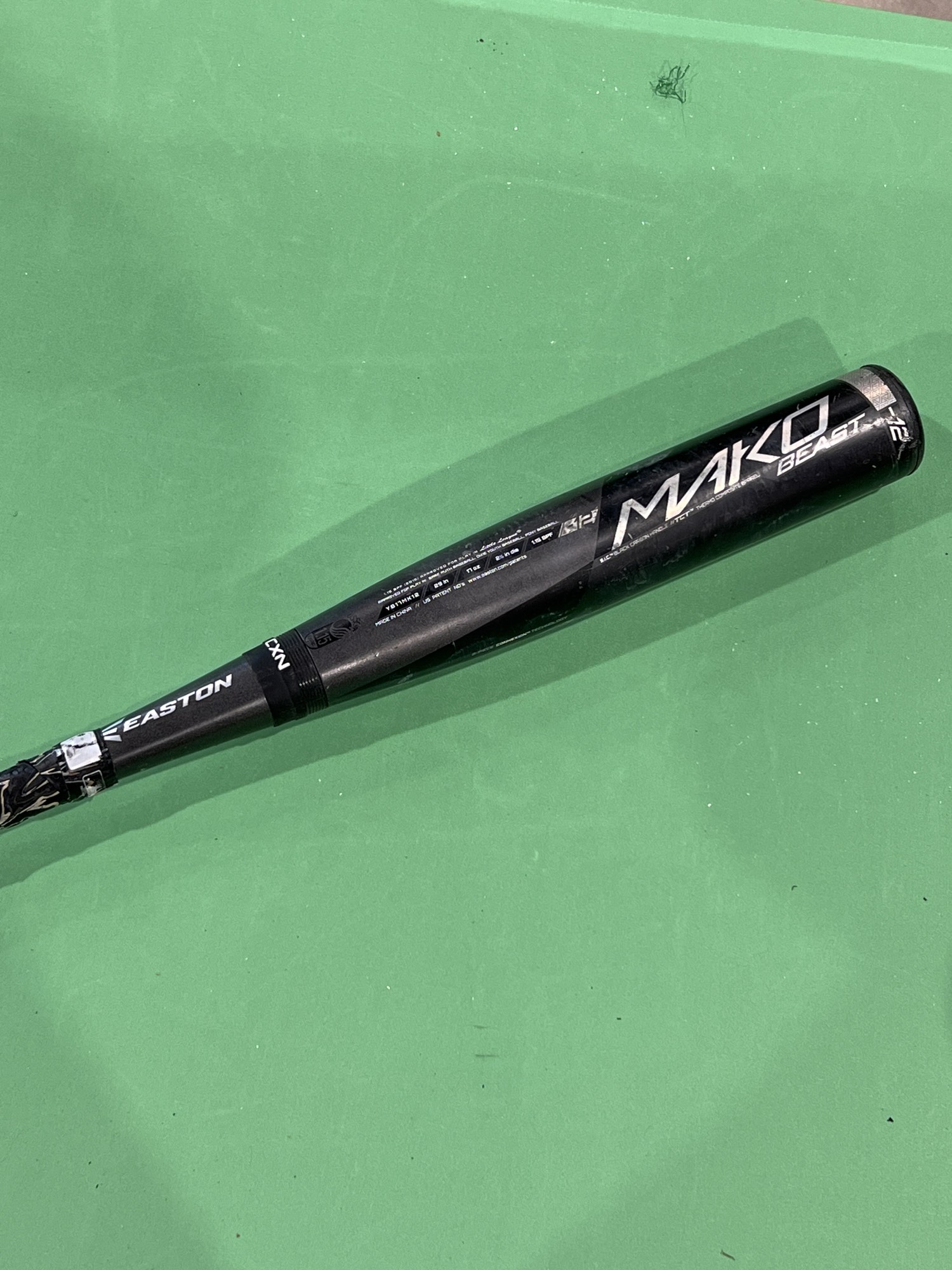 Used USSSA Certified Easton Mako Beast Bat -12 17OZ 29" | SidelineSwap