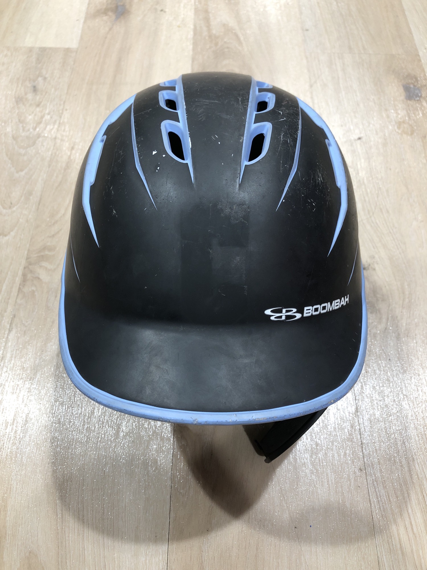 Used Boombah Batting Helmet with Jaw Guard (7 - 7 3/4) | SidelineSwap