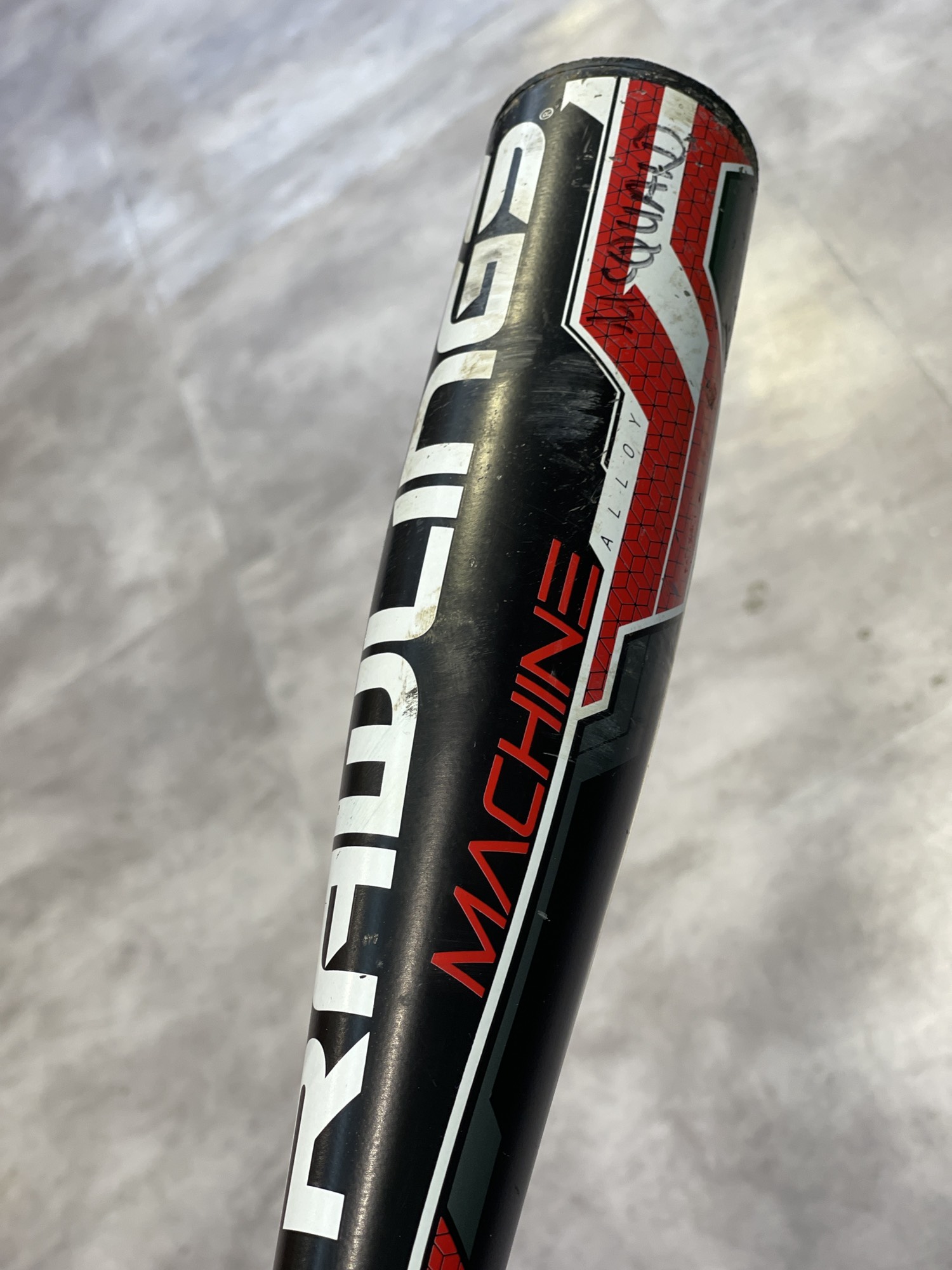 Used USABat Certified Rawlings Machine Alloy Bat -8 20OZ 28" | SidelineSwap