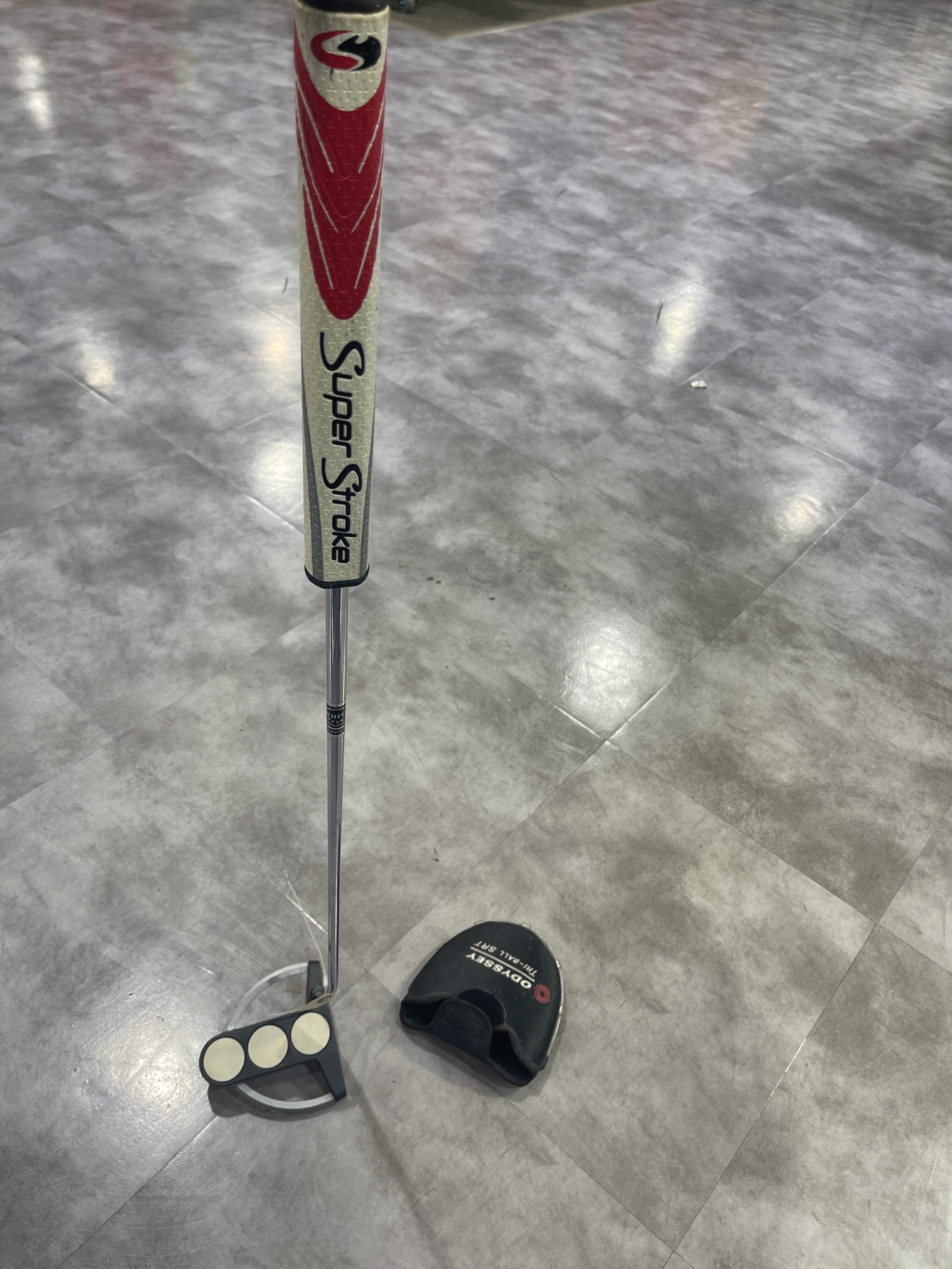 Used Men's Tri-Ball SRT Odyssey Right Mallet Putter 35" | SidelineSwap