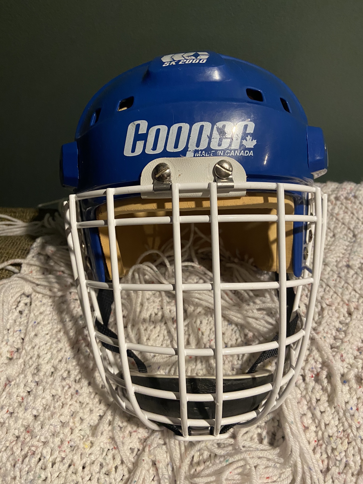 Vintage Cooper sk2000 large with Hasek style hm-50 | SidelineSwap