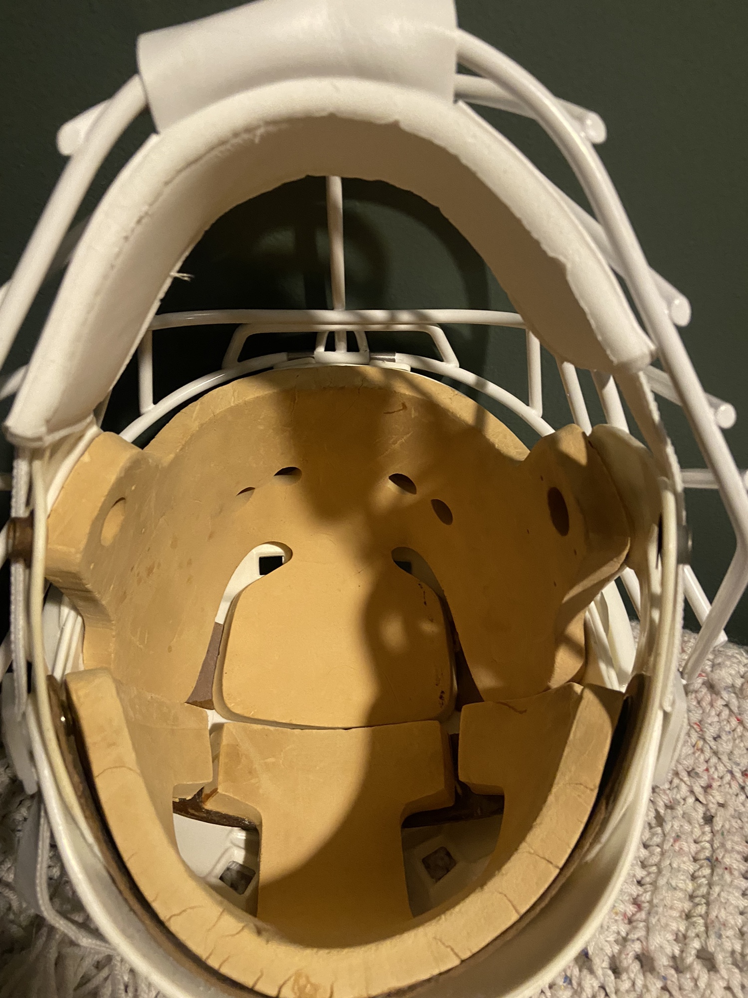 Vinatage cooper sk2000 large hockey helmet with hm-30 | SidelineSwap