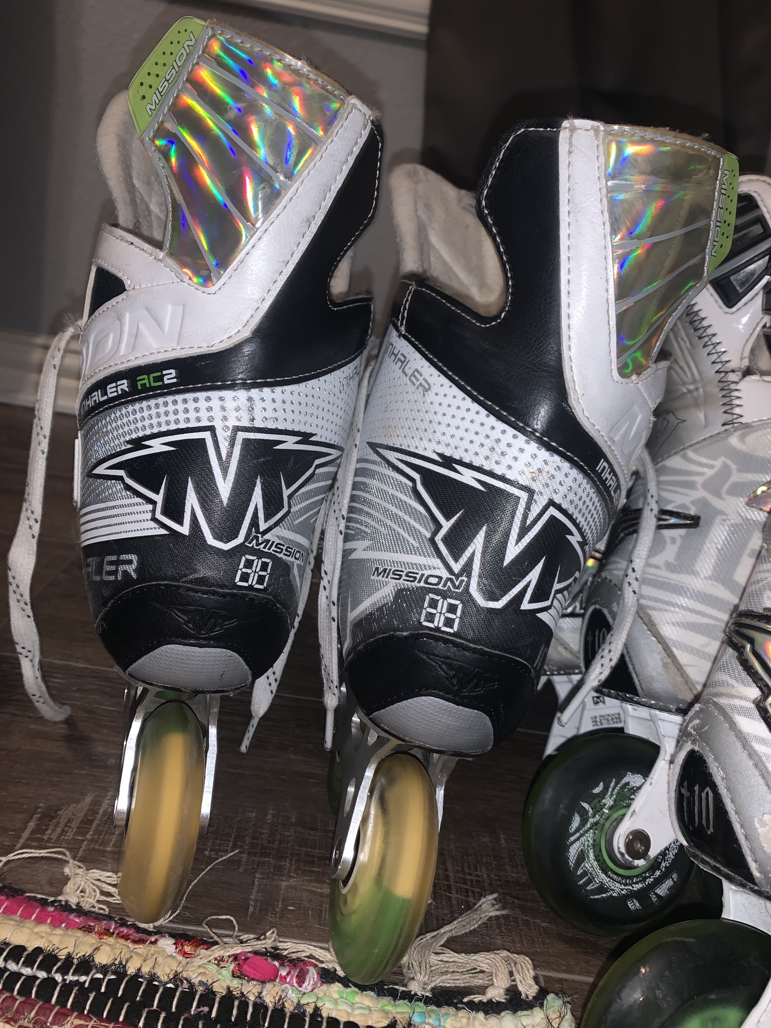 Mission Size 7D Inhaler AC2 Inline Skates | SidelineSwap