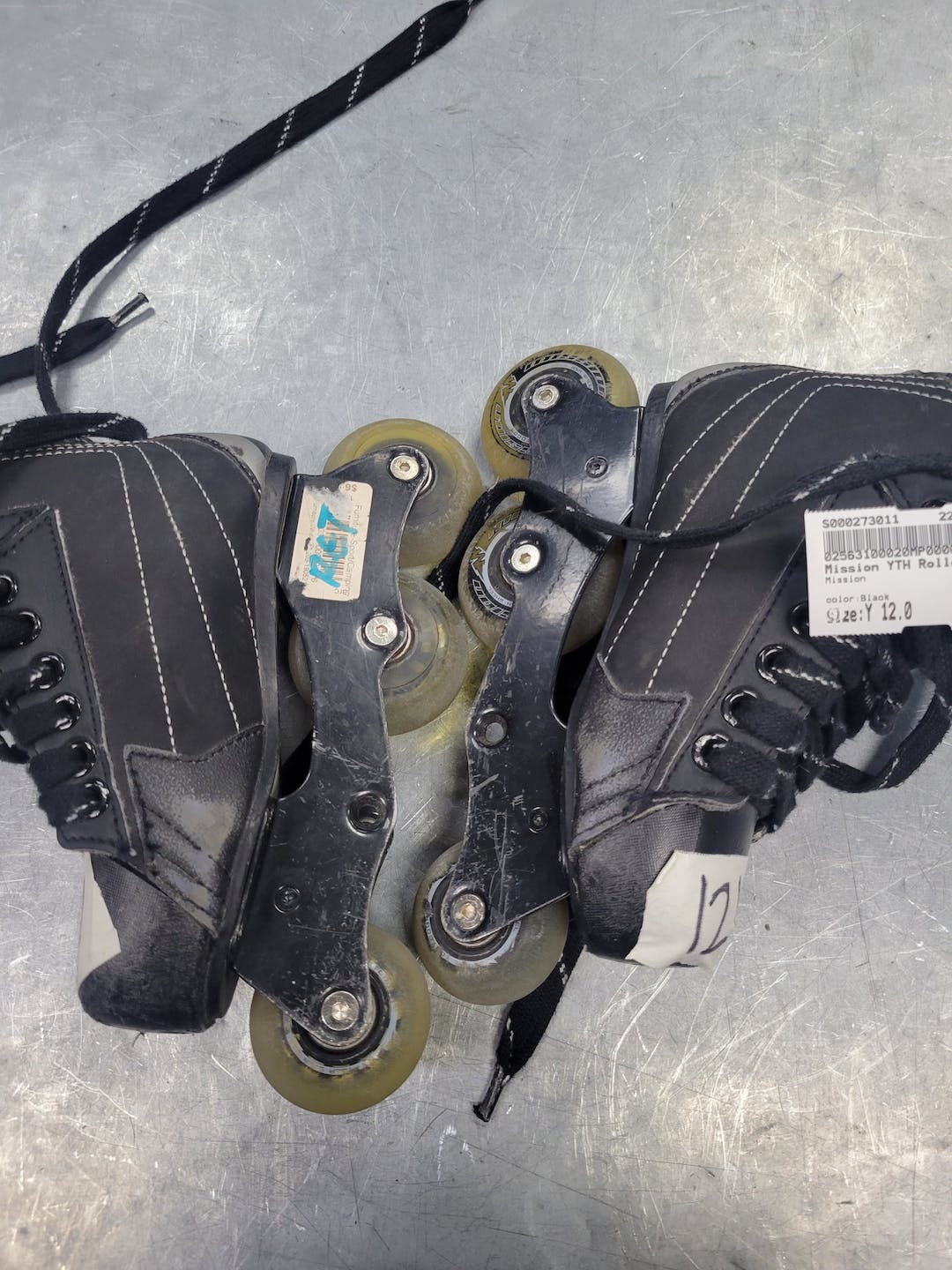 Used Mission Youth 12.0 Roller Hockey Skates | SidelineSwap
