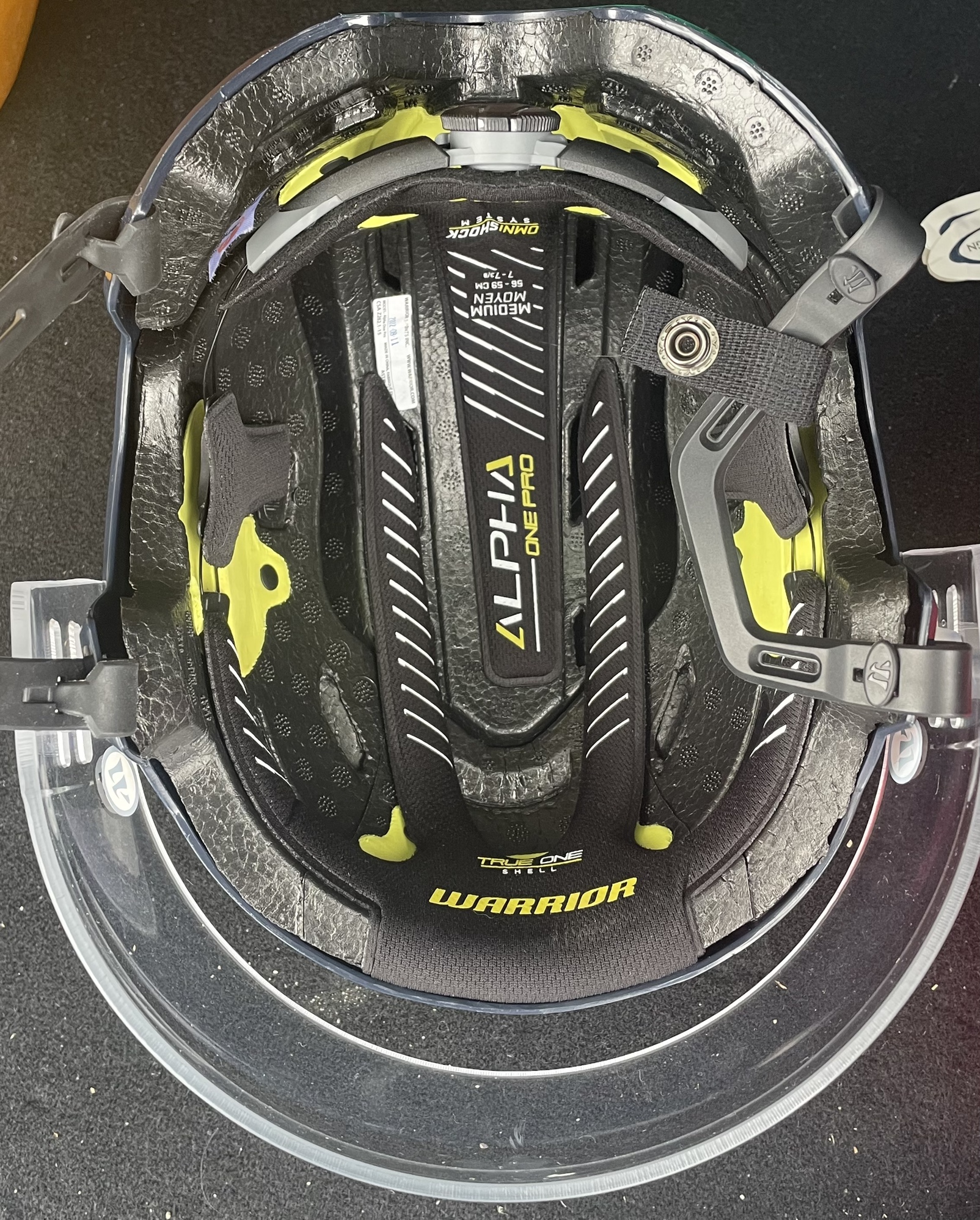 New Medium Warrior Pro Stock Alpha One Pro Helmet | SidelineSwap