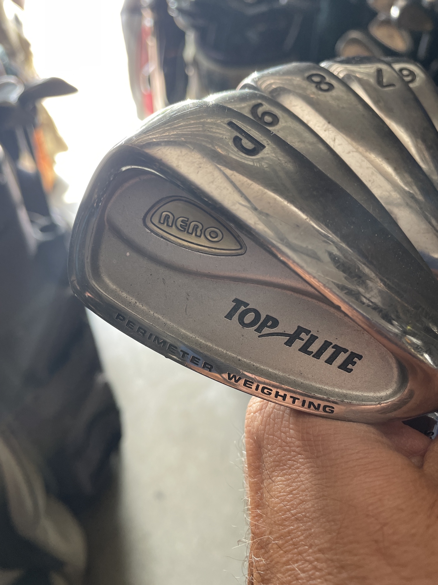 Top Flite Titanium Tour Ti Irons 5 Pc Set | SidelineSwap