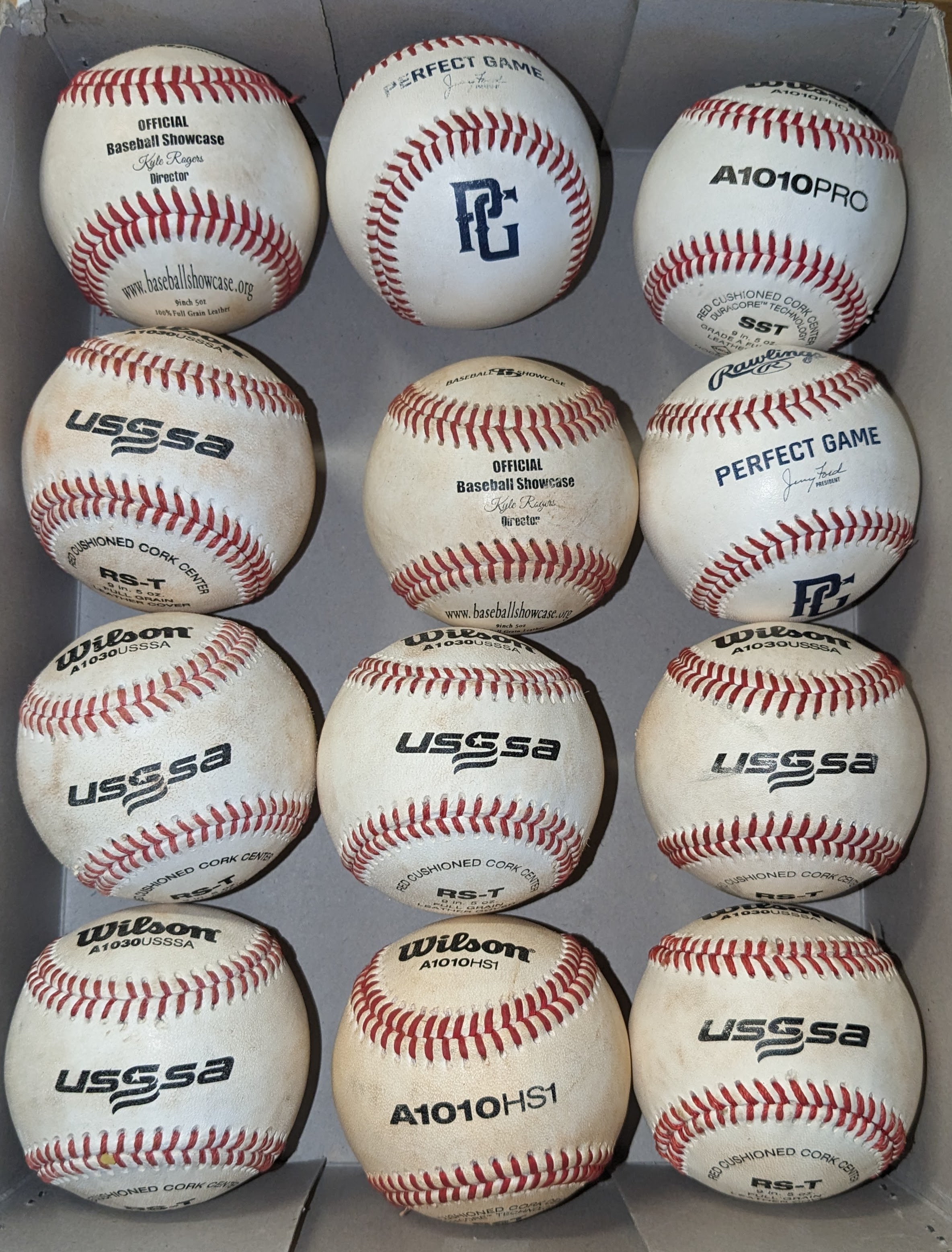 Used random Baseballs 36 Pack (3 Dozen) (LL-NFHS) | SidelineSwap