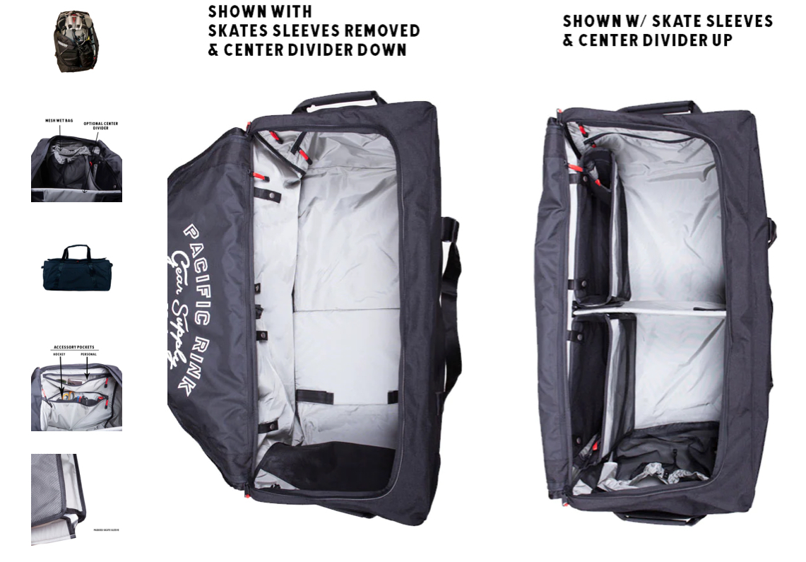Pacific Rink adult goalie bag | SidelineSwap