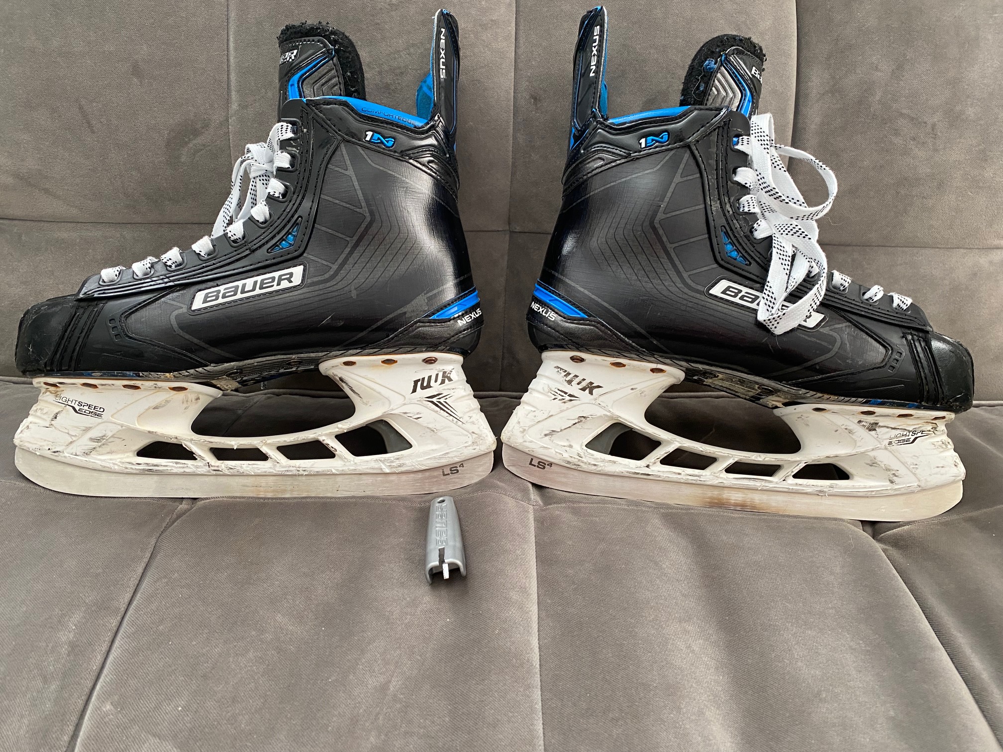 Senior Used Bauer Nexus 1N Hockey Skates Size 7D | SidelineSwap