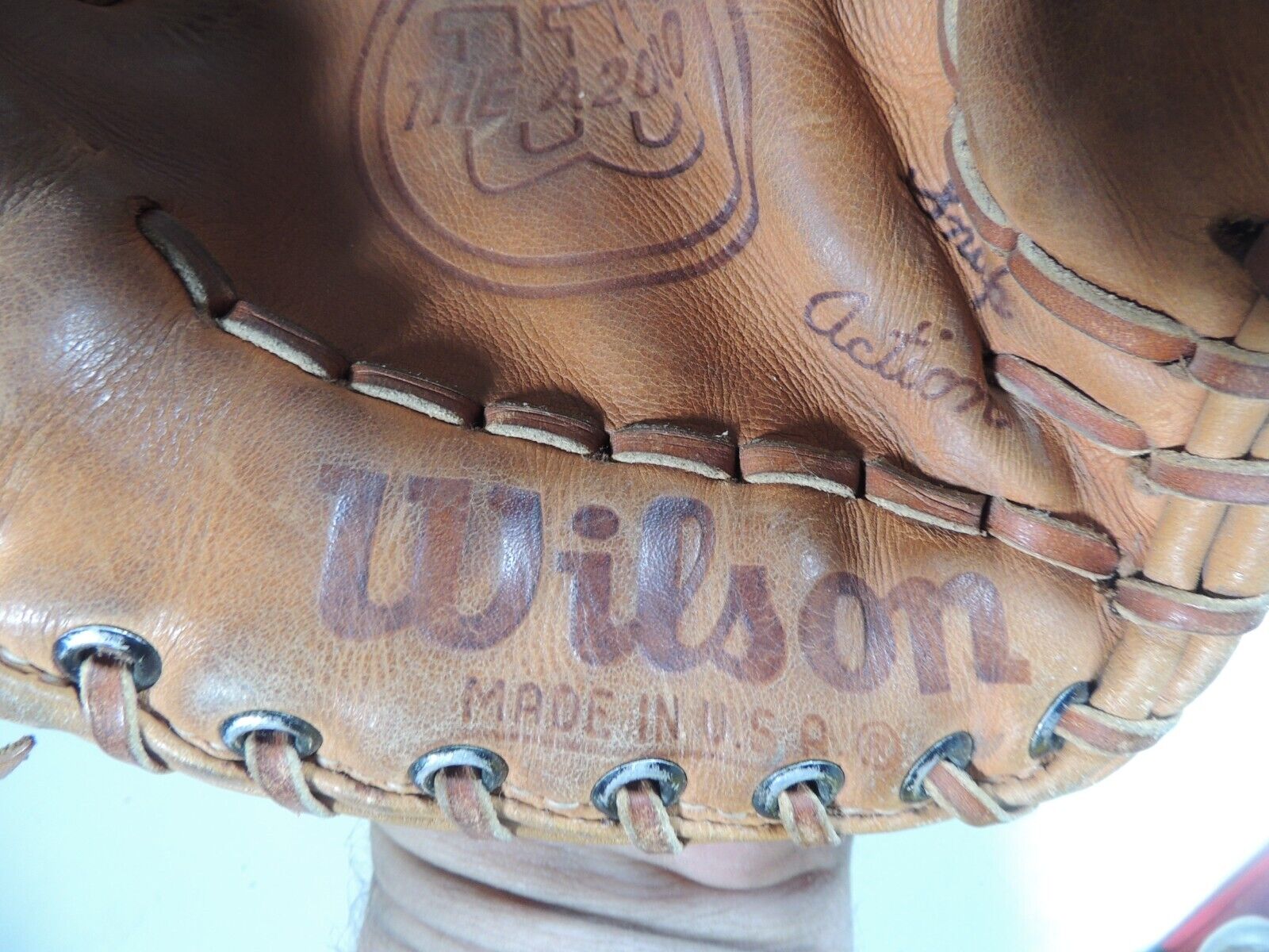 Wilson "THE A2000" XLO Brown Leather 12" Baseball Glove RHT, Made in U ...
