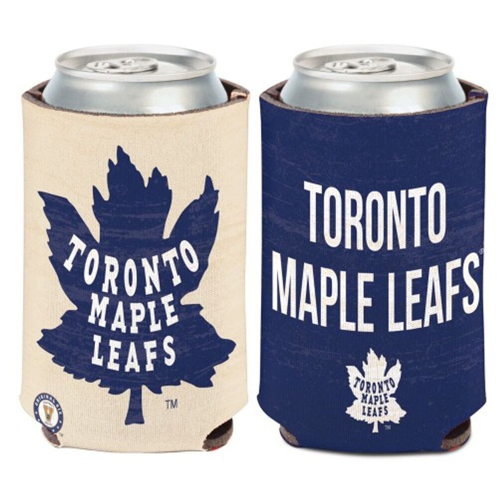 Toronto Maple Leafs Vintage Design NHL Can Cooler 12oz Collapsible Koozie | SidelineSwap