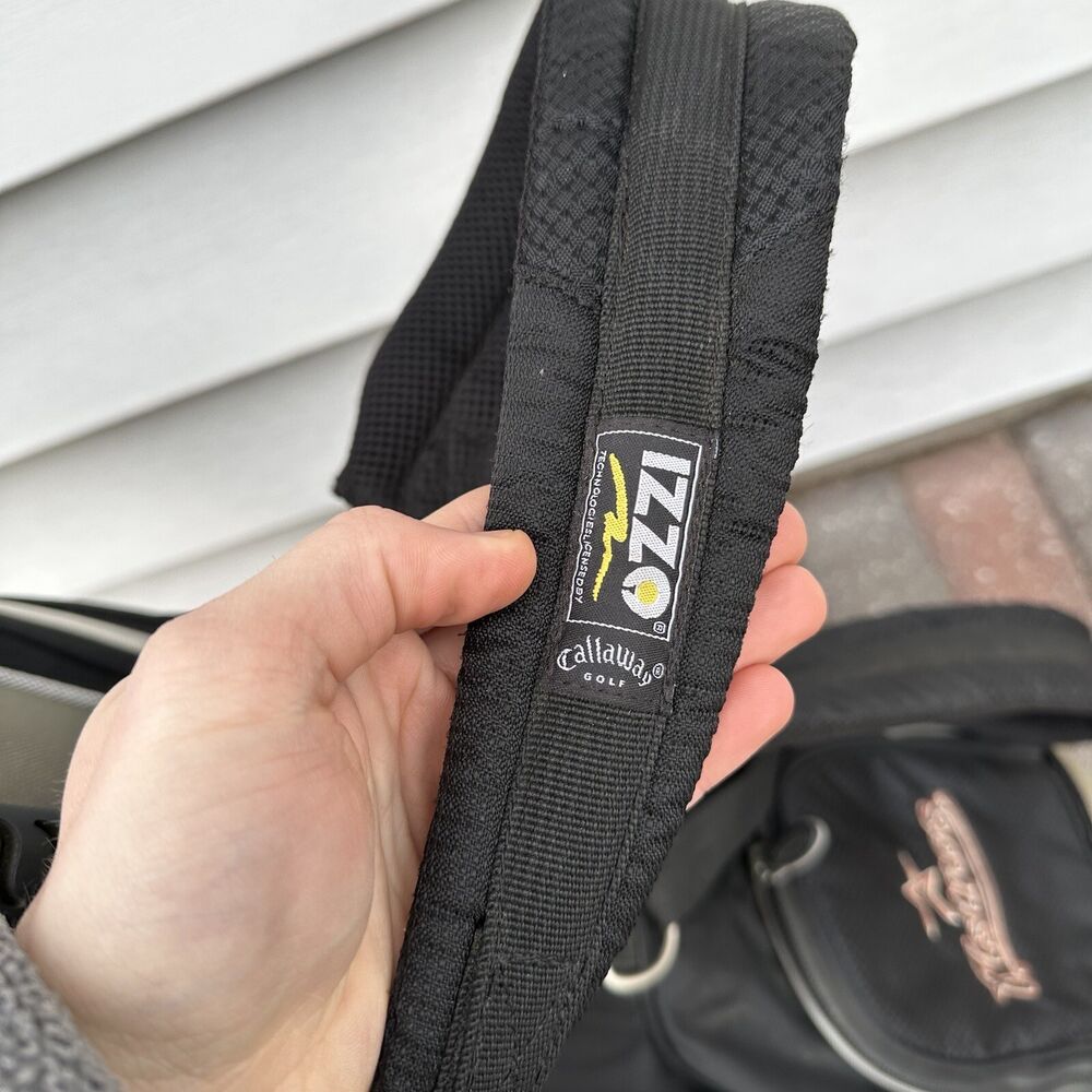 Callaway MLB Houston Astros Golf Stand Carry Bag 7 Way Black Dual Strap ...