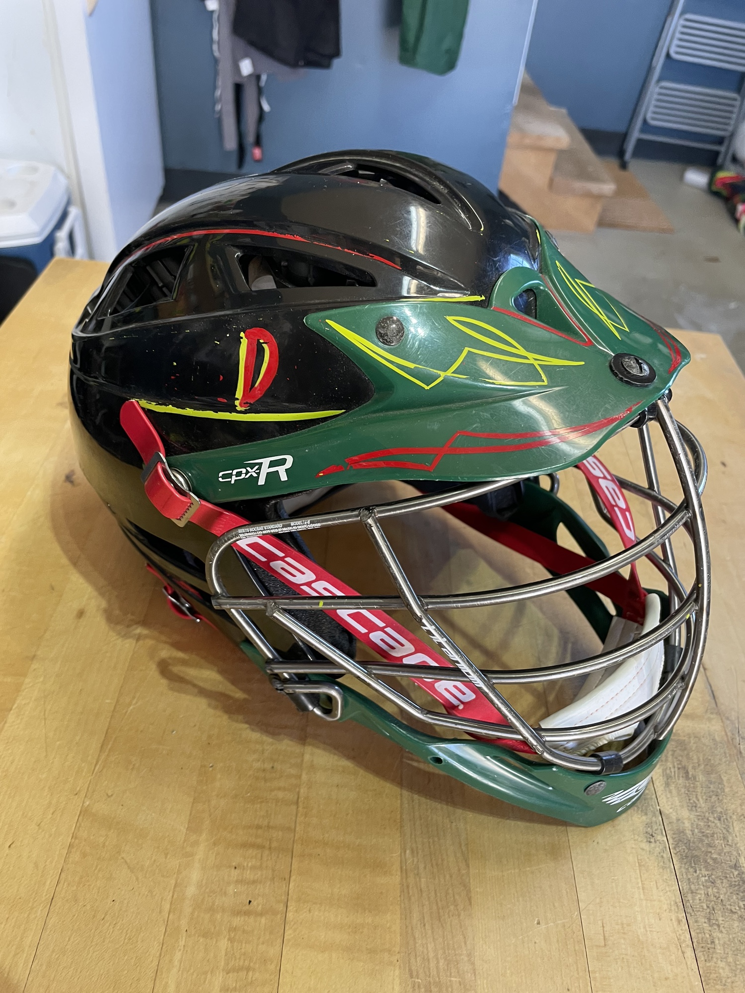 Used Cascade CPX-R Helmet w/ Titanium Mask **Free Shipping** | SidelineSwap