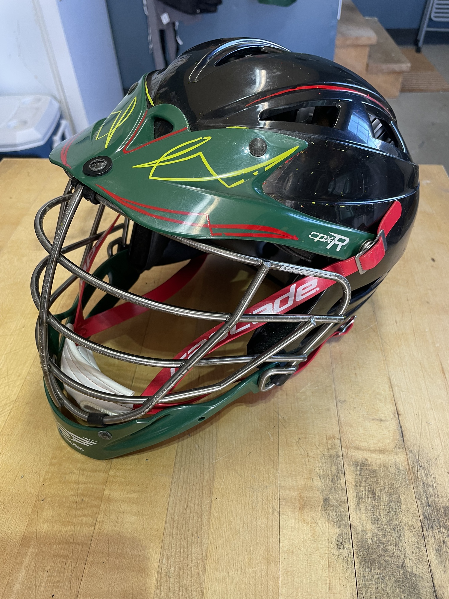 Used Cascade CPX-R Helmet w/ Titanium Mask **Free Shipping** | SidelineSwap