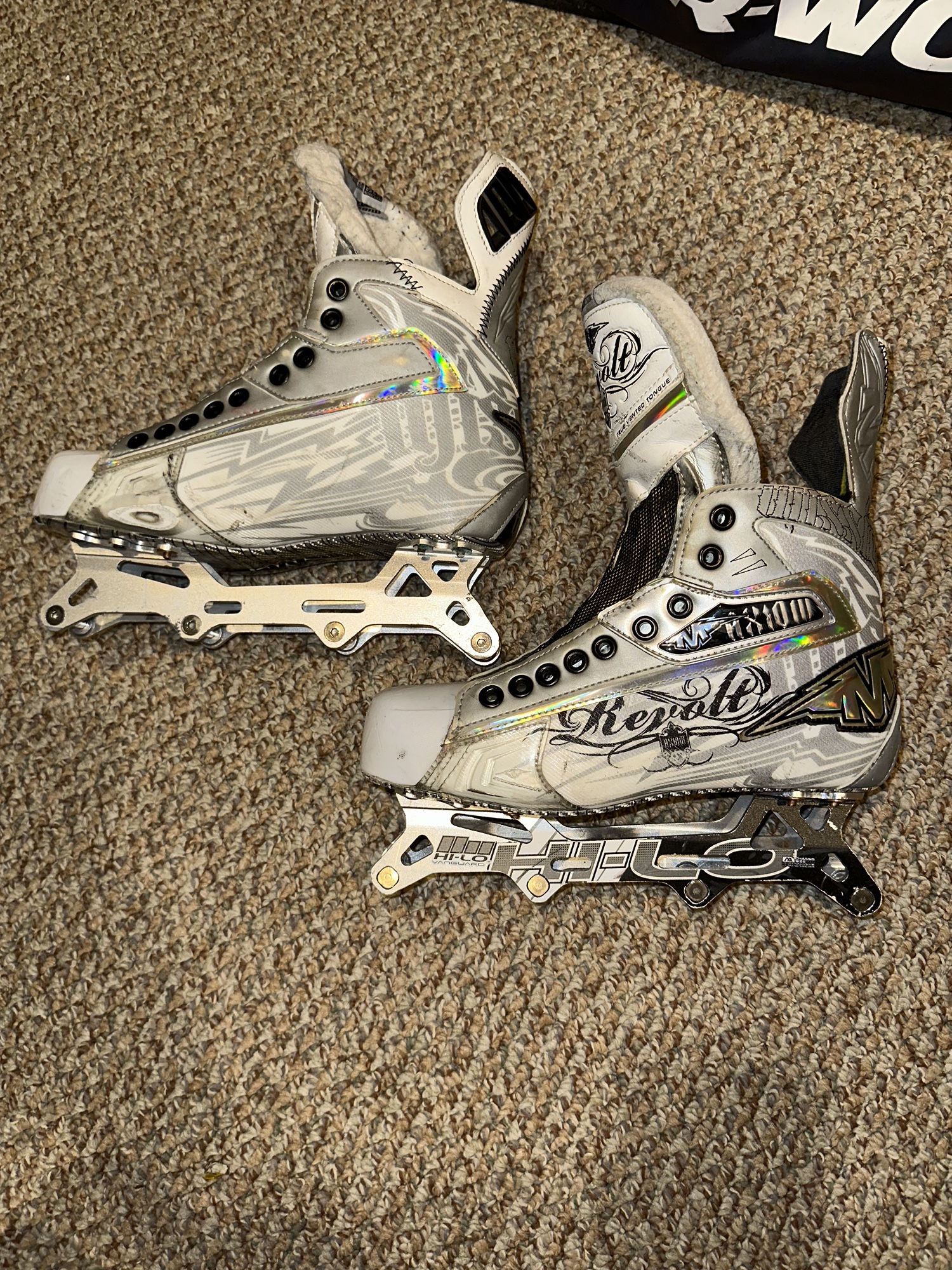 Mission Axiom T10 Revolt Hockey Skate 7.5D | SidelineSwap