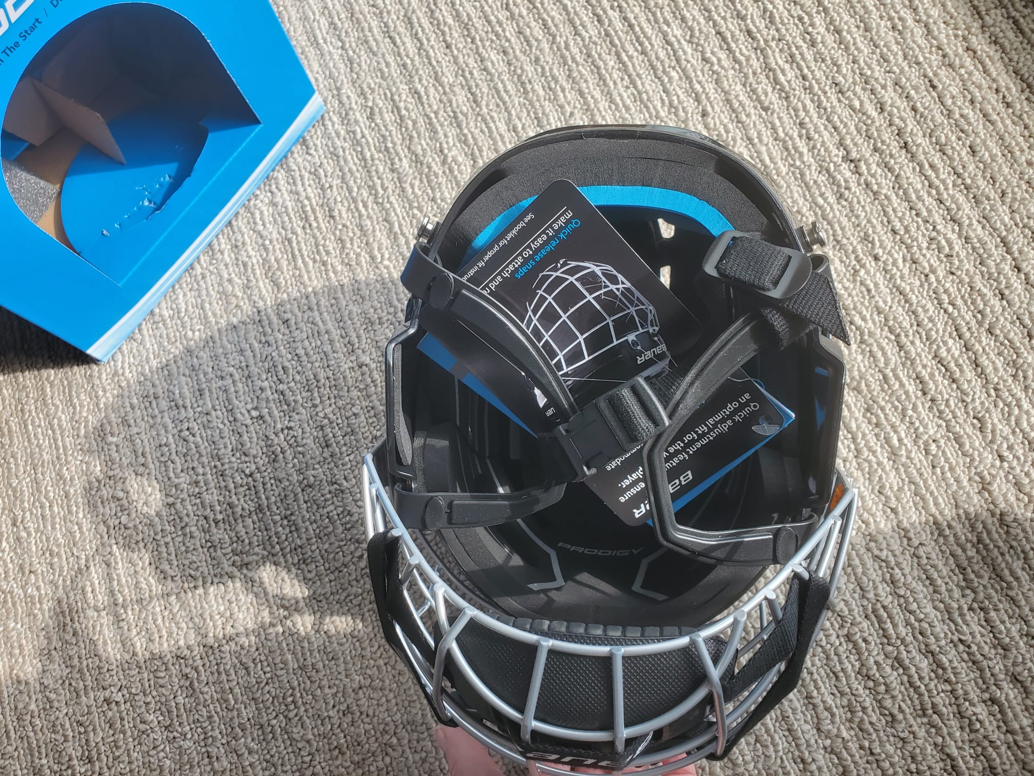 NEW Bauer Prodigy Helmet Combo Youth Black | SidelineSwap