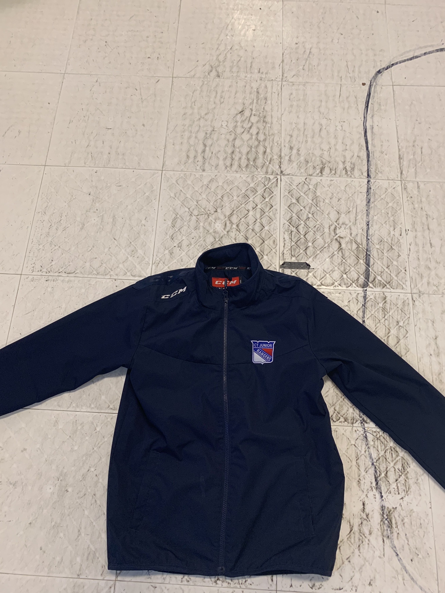 CT Jr Rangers AAA Warm Up Jacket Youth XL | SidelineSwap