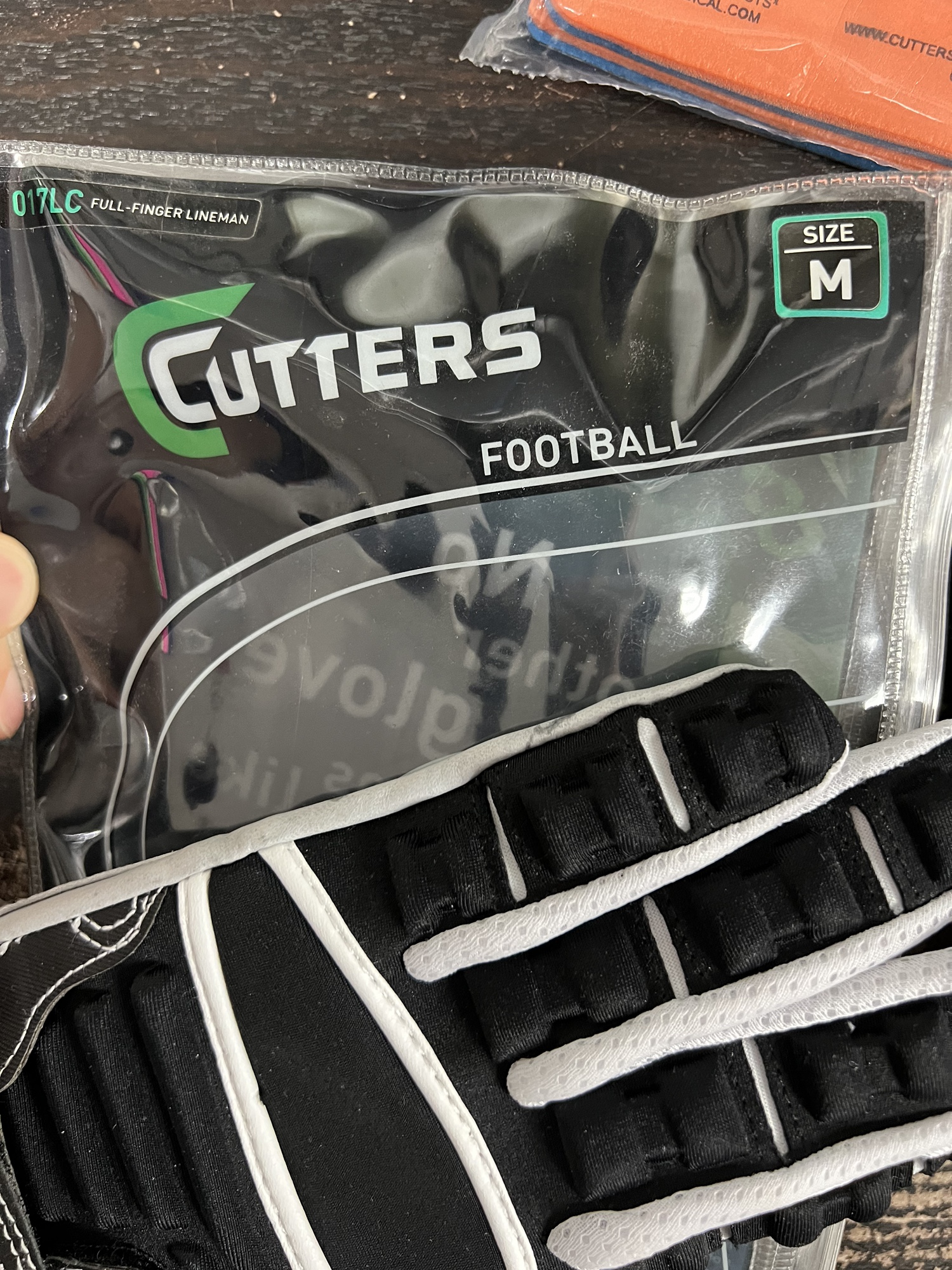 New Adult Cutters Football Gloves | SidelineSwap