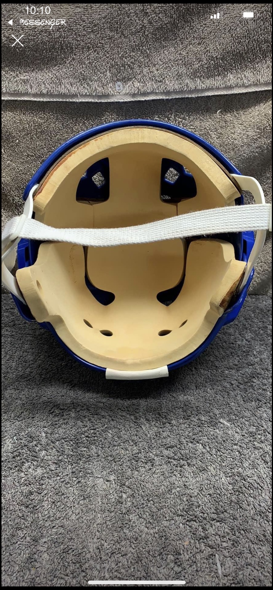 VINTAGE BLUE COOPER SK2000 HOCKEY HELMET | SidelineSwap