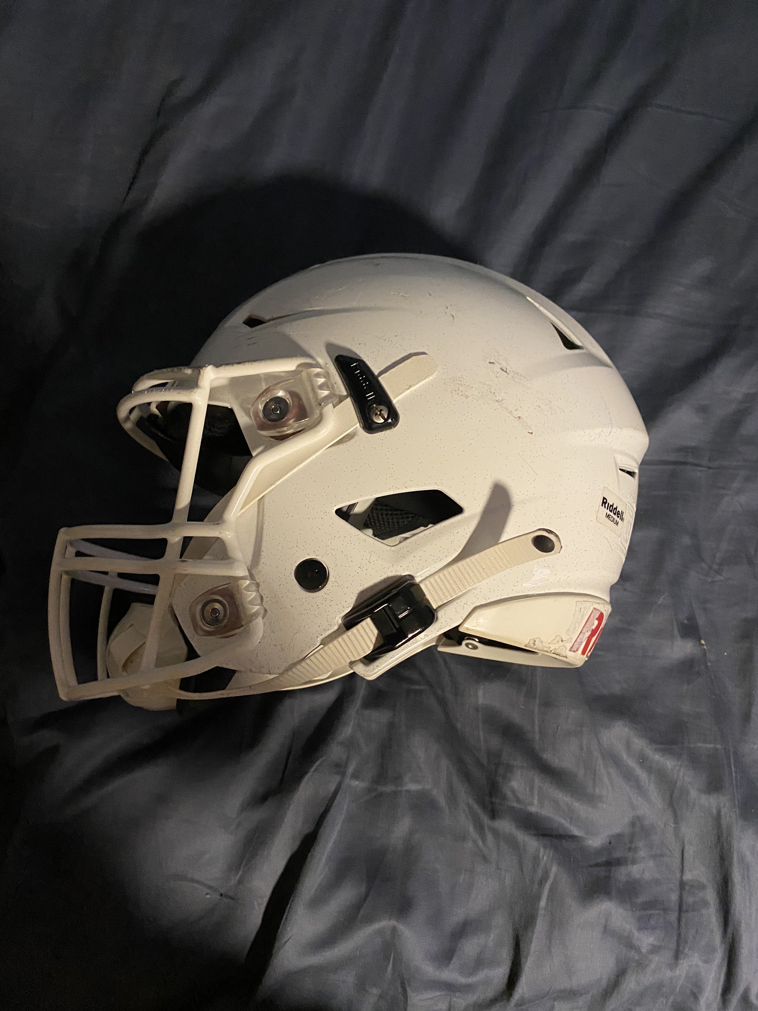 Used Medium Riddell SpeedFlex Helmet White | SidelineSwap
