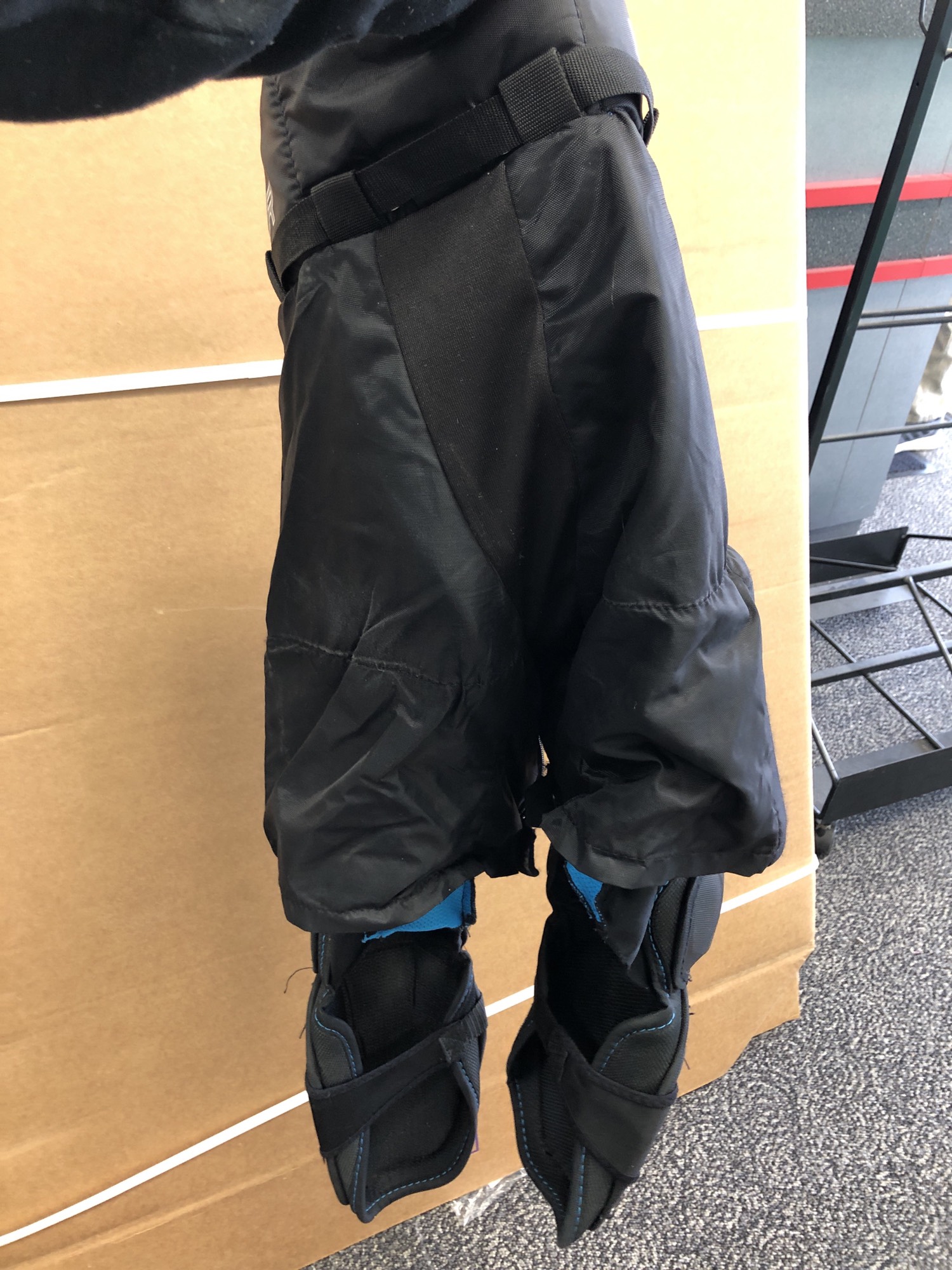 Used Large Bauer Prodigy Pants + Shin guards | SidelineSwap