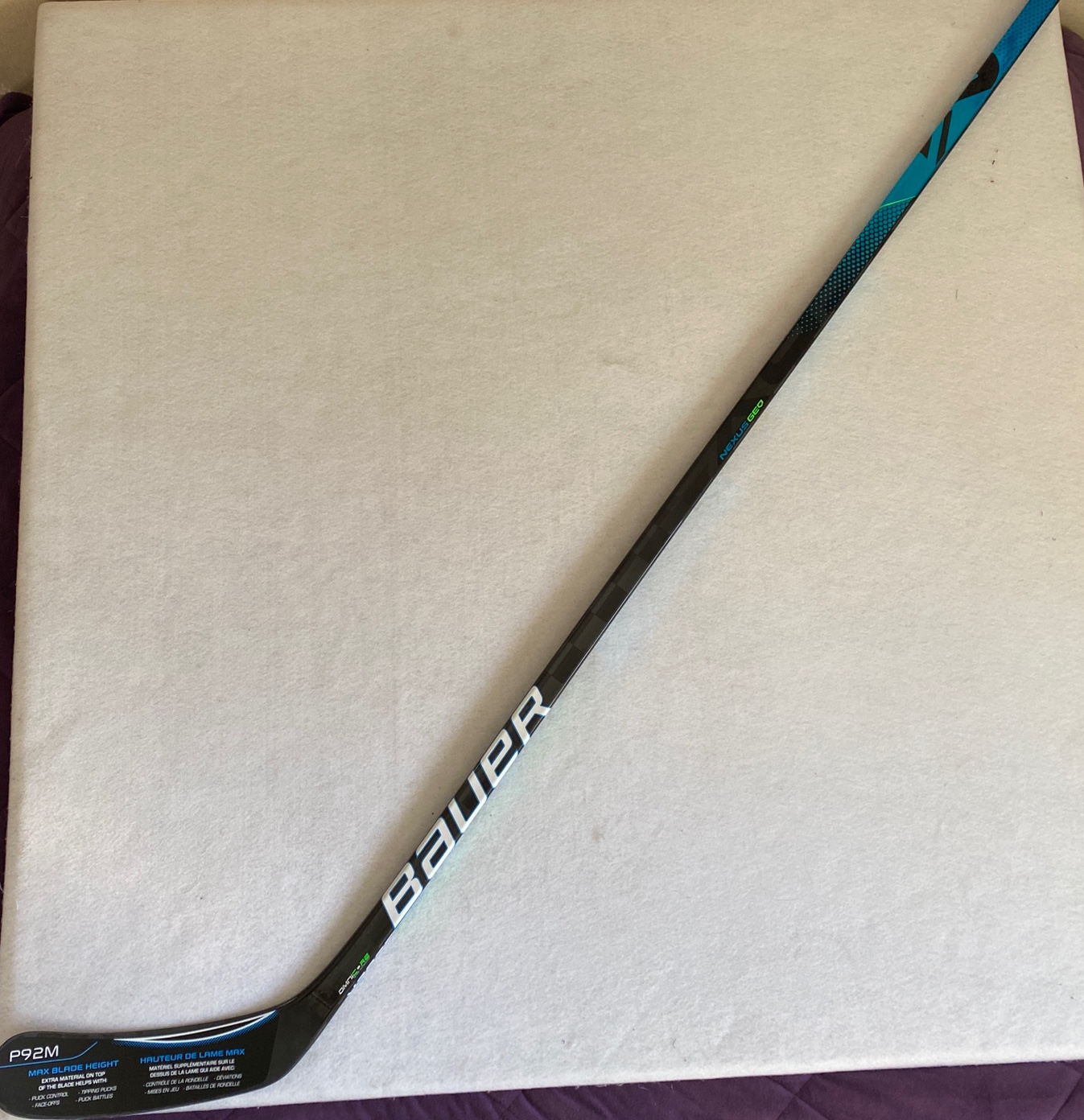 NEW Bauer Nexus Geo Sticks, 77 Flex, P92M Right - 2 Pack | SidelineSwap