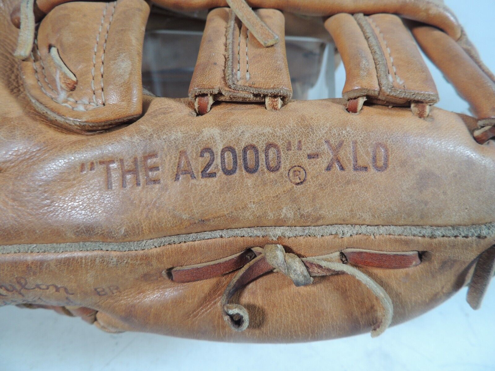 Wilson "THE A2000"-XLO Brown Leather 12" Baseball Glove RHT, Made in U ...