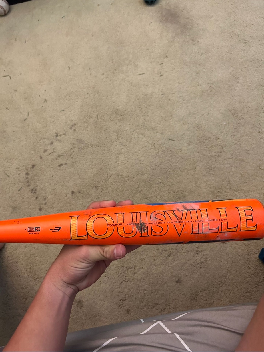 Used BBCOR Certified Louisville Slugger (-3) 29 oz 32" Atlas Bat ...