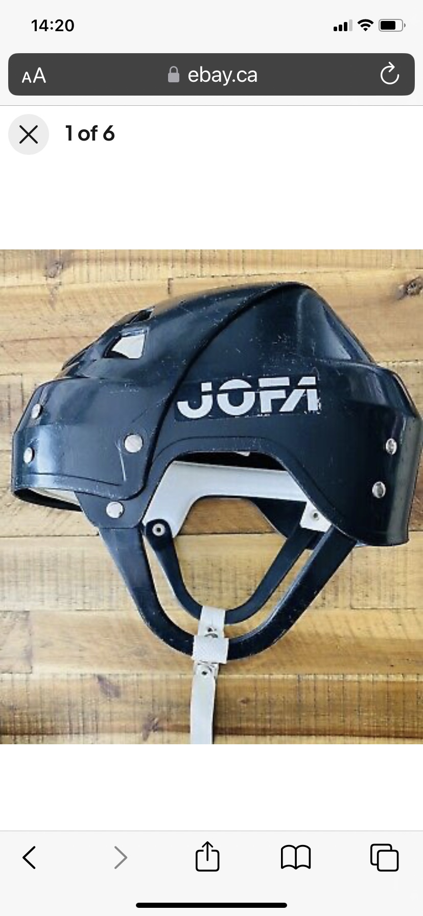 Jofa 235 51 Helmet Replica | SidelineSwap