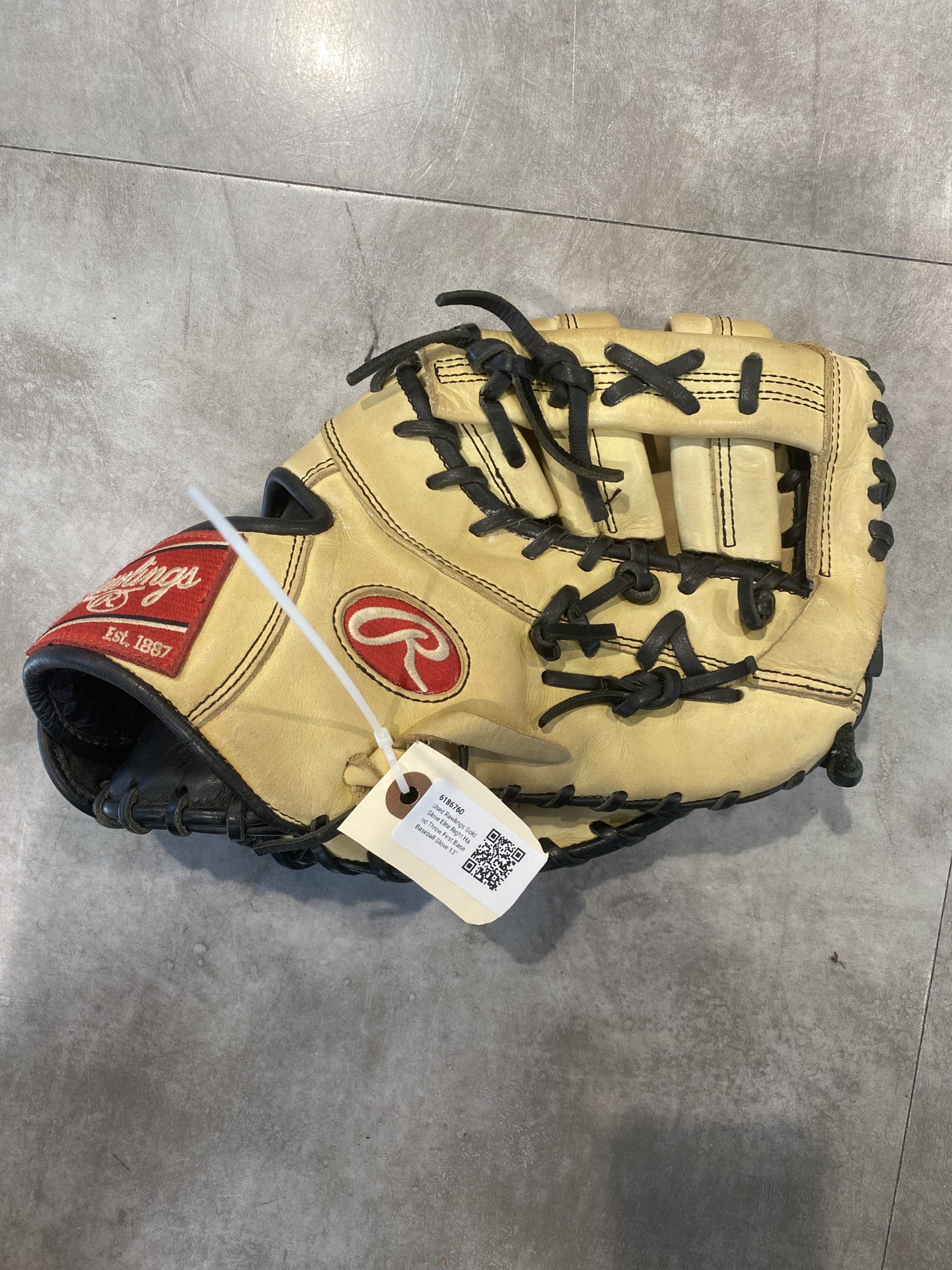 Used Rawlings Gold Glove Elite Right Hand Throw First Base Baseball Glove 13" | SidelineSwap