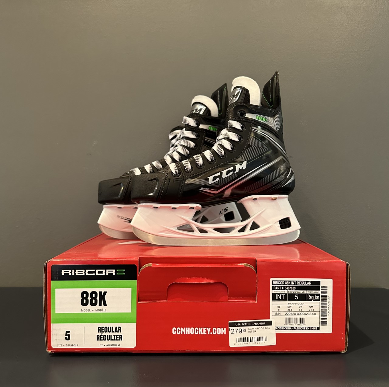 CCM RibCor 88K INT 5R Hockey Skates | SidelineSwap