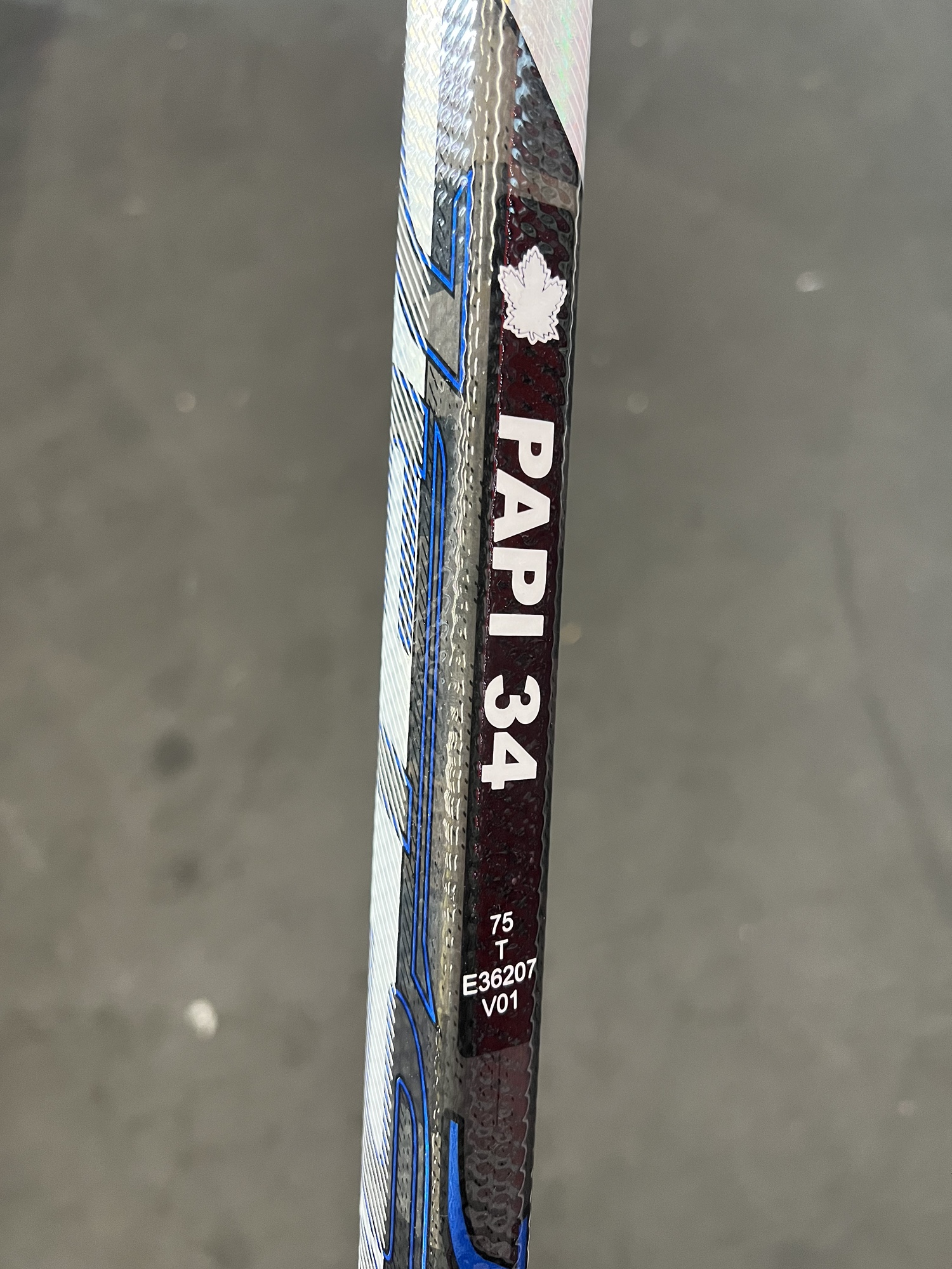 Pro Stock Auston Matthews CCM JETSPEED FT4 Pro Sr Hockey Stick LH 75 ...
