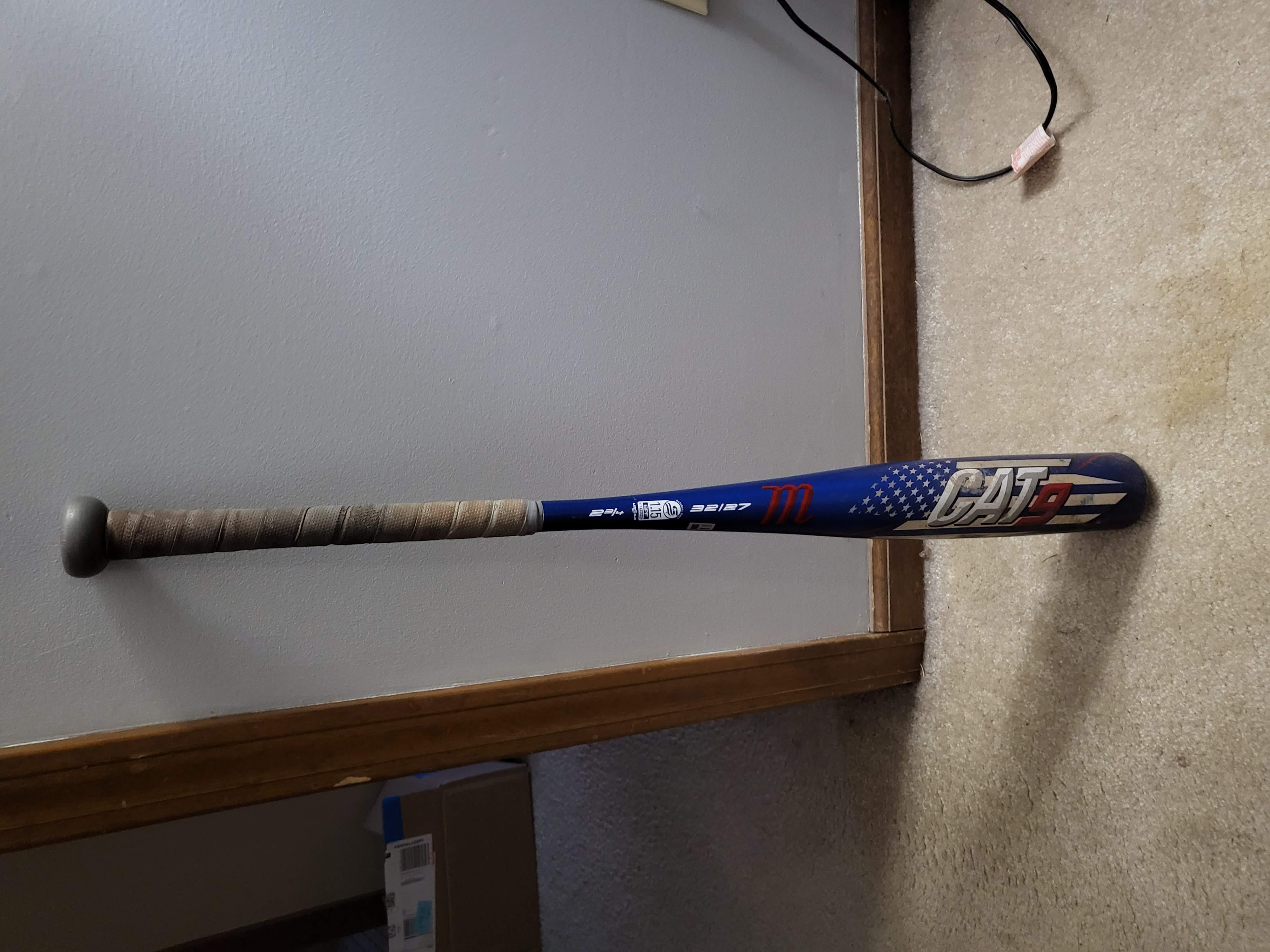 Used USSSA Certified 2021 Marucci Alloy Cat 9 Bat (-5) 27 oz 32 ...