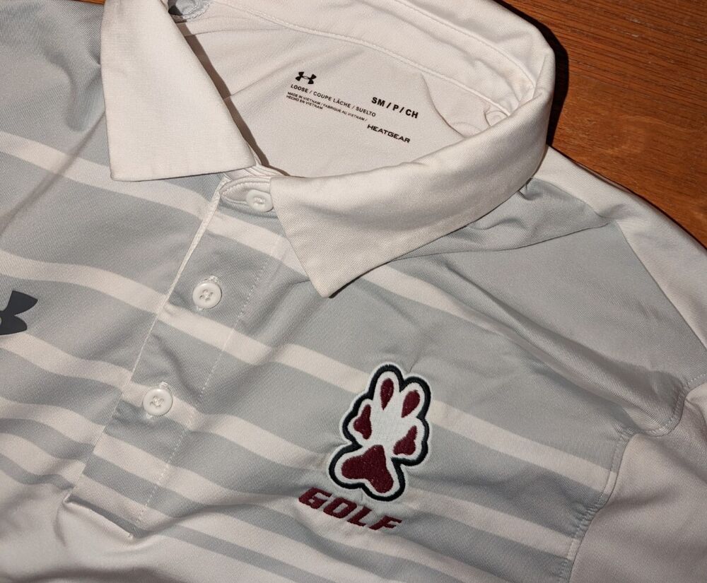 Southern Illinois Salukis SIU Under Armour Men's Golf Polo - Small S ...