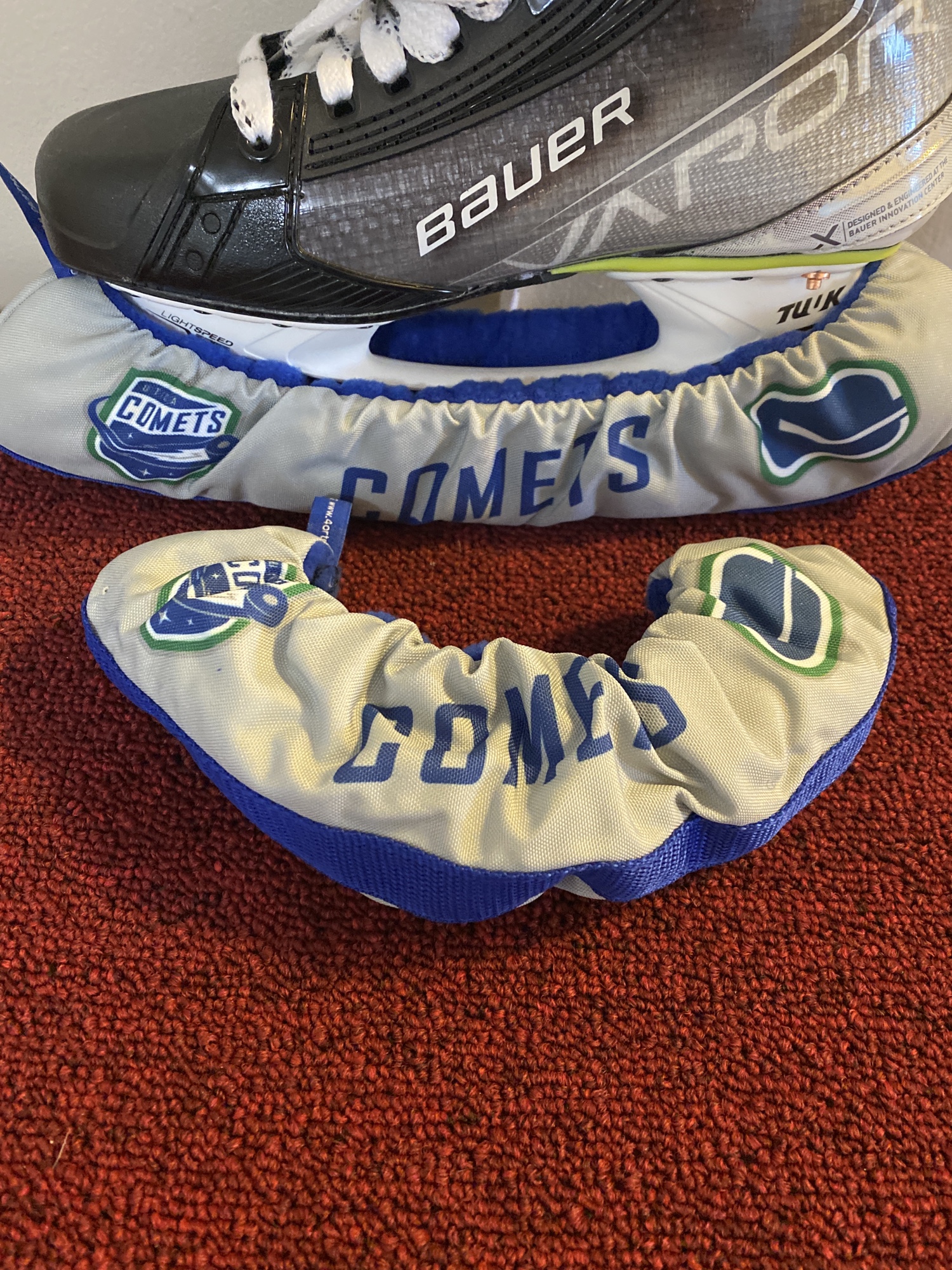 Utica Comets 4ORTE Pro Stock Skate Soakers | SidelineSwap