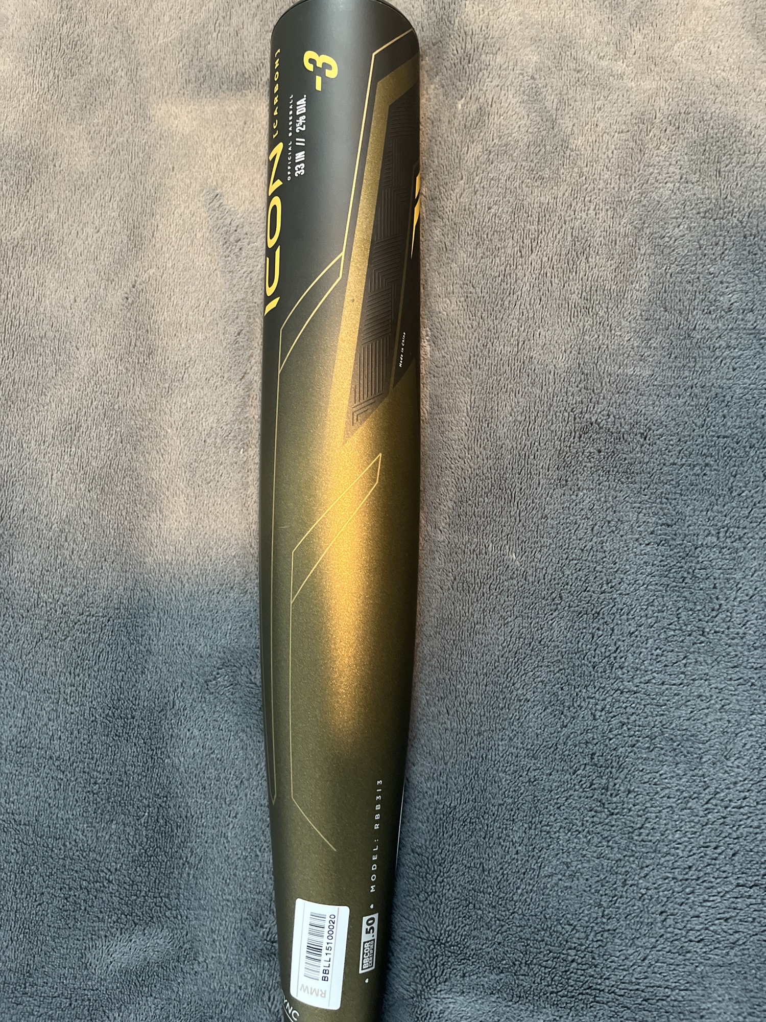 BBCOR Certified Composite (-3) 30 oz 33" ICON Bat | SidelineSwap