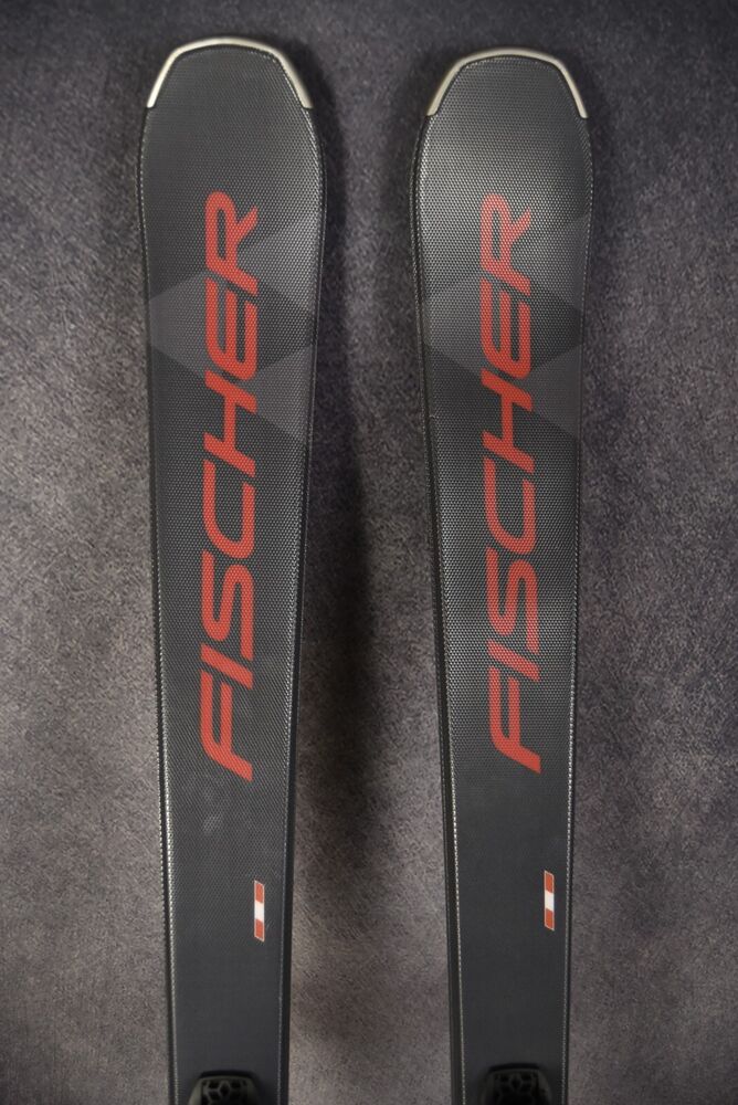 NEW FISCHER RC FIRE SKIS SIZE 160 CM WITH FISCHER BINDINGS | SidelineSwap