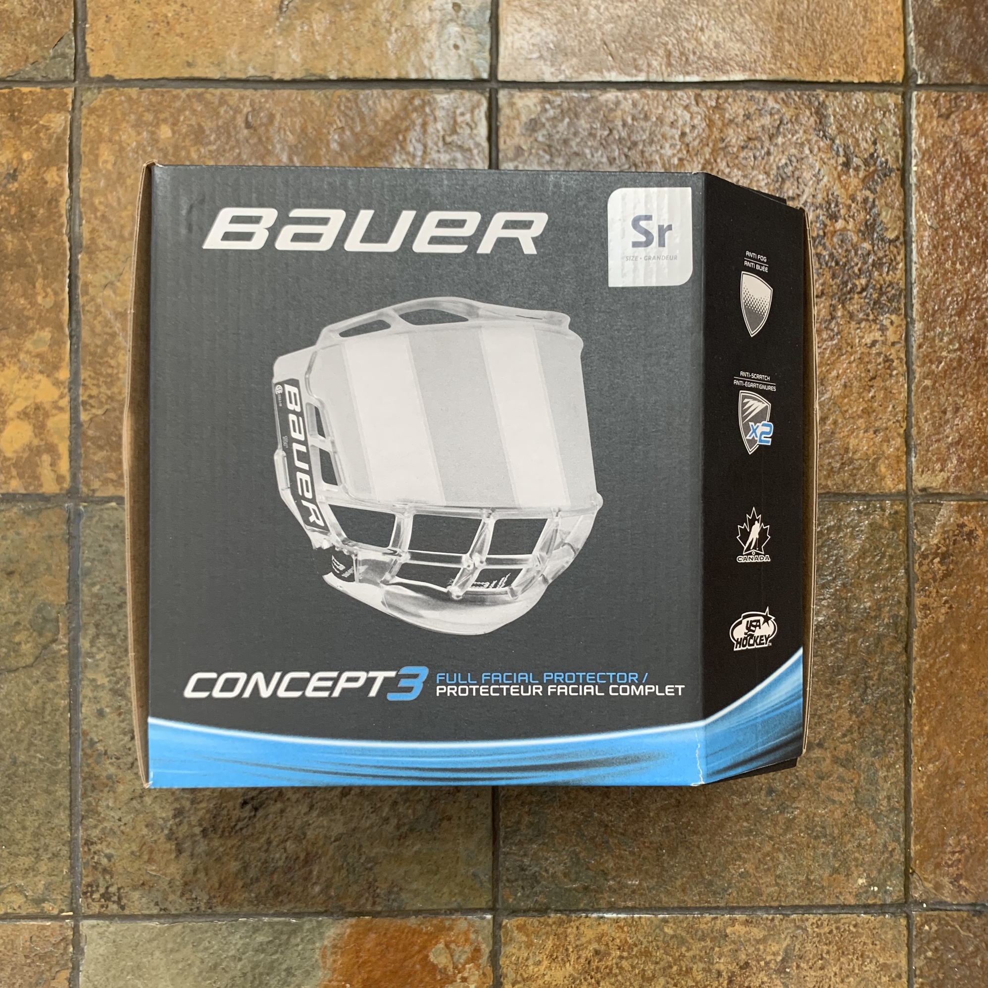 Large Bauer Shield Concept 3 Full Shield | SidelineSwap