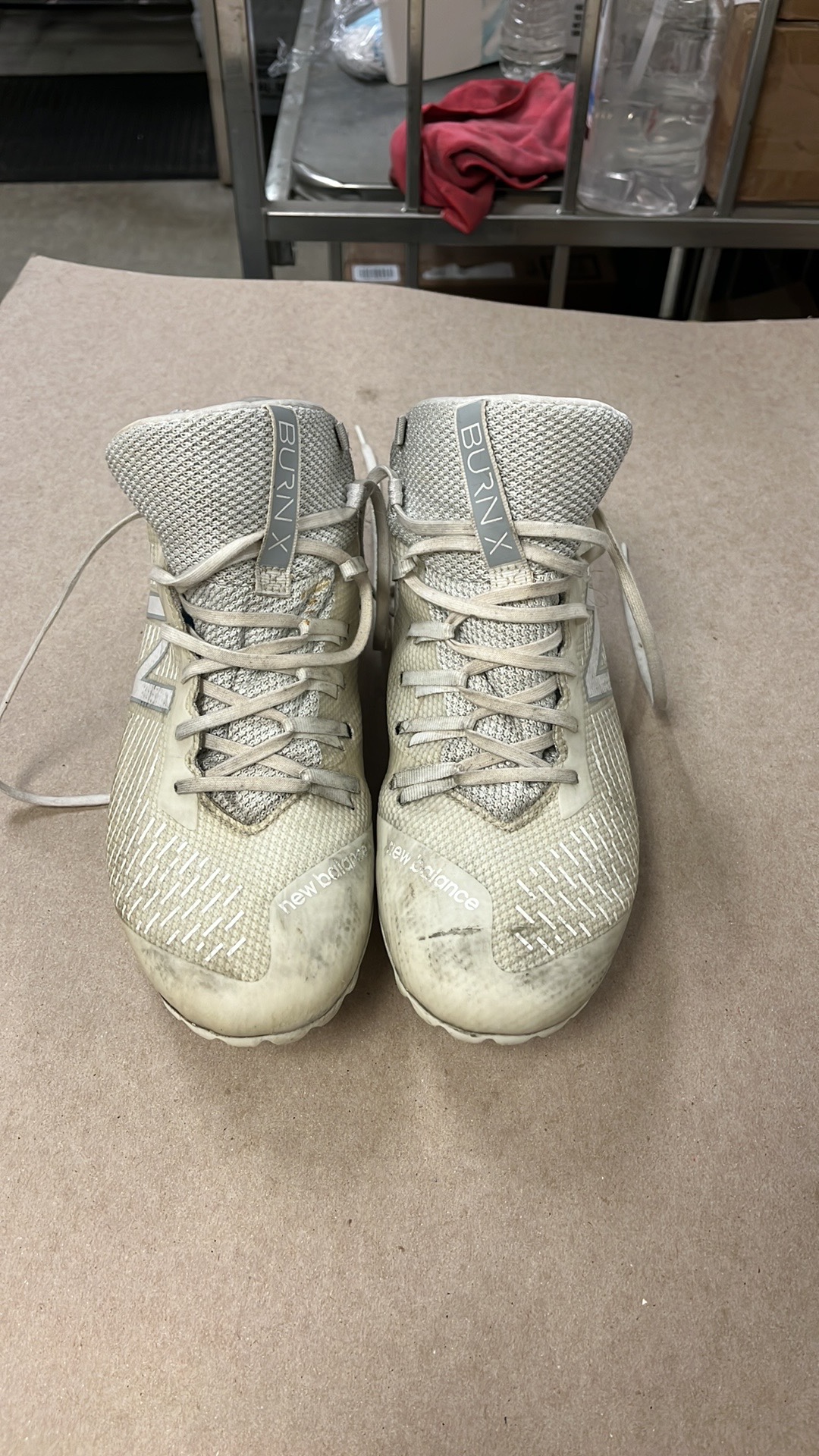 Men’s white new balance lacrosse cleats | SidelineSwap