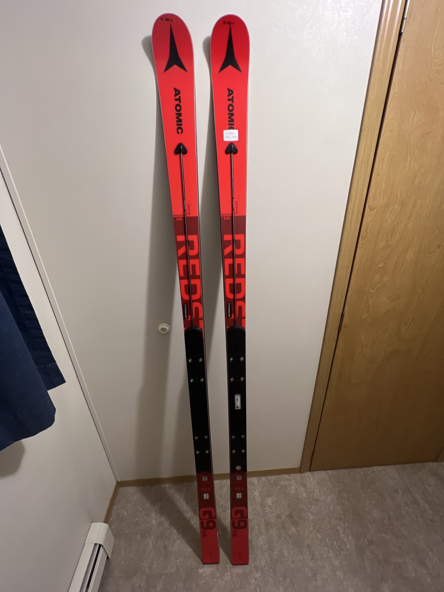 Need To Sell!!!Atomic Redster FIS 193 GS Skis (BRAND NEW) Fully Prepped ...