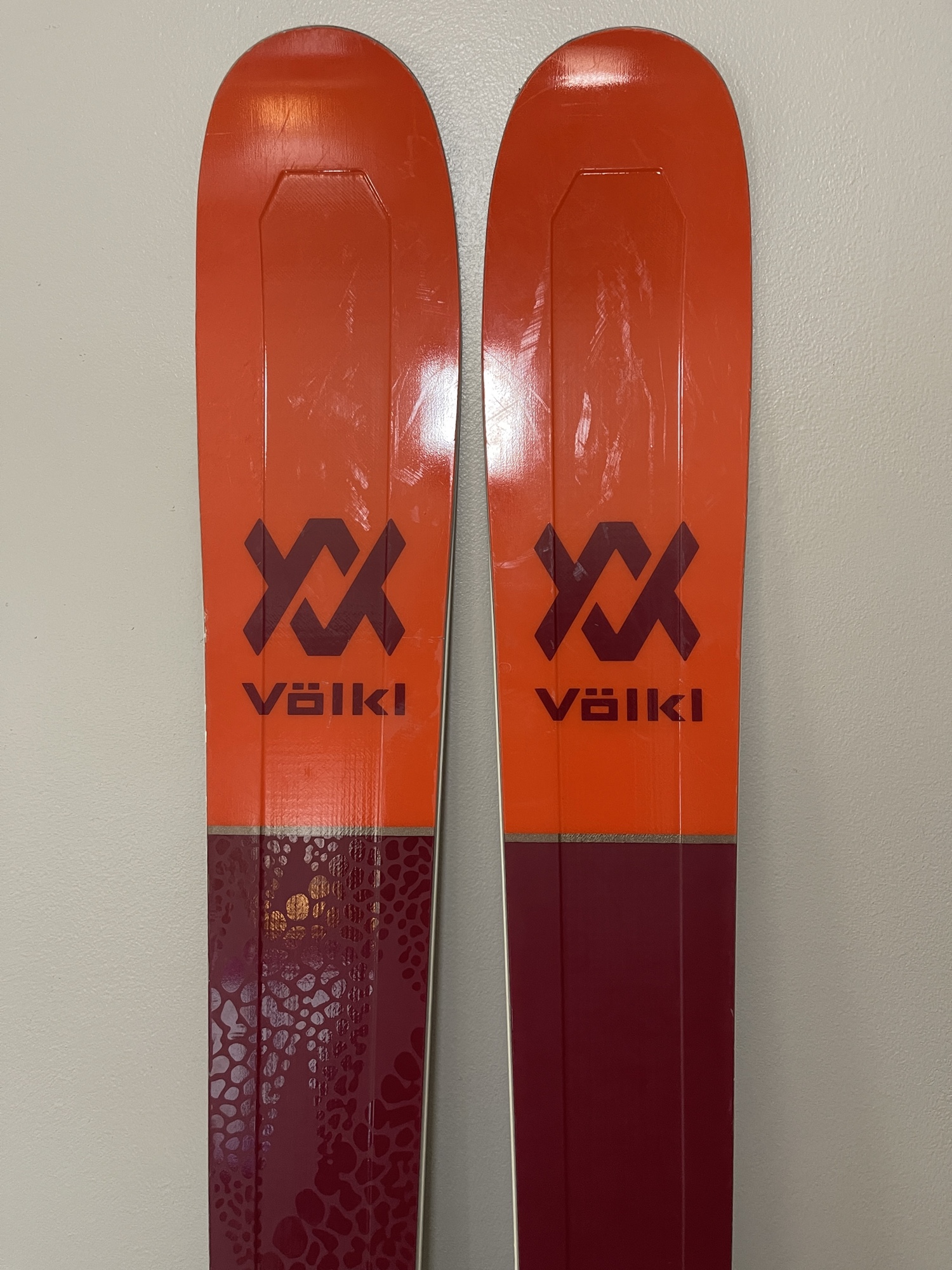 Used Women's 2020 Volkl Kenja 88 163cm w/bindings and Phantom waxless treatment | SidelineSwap