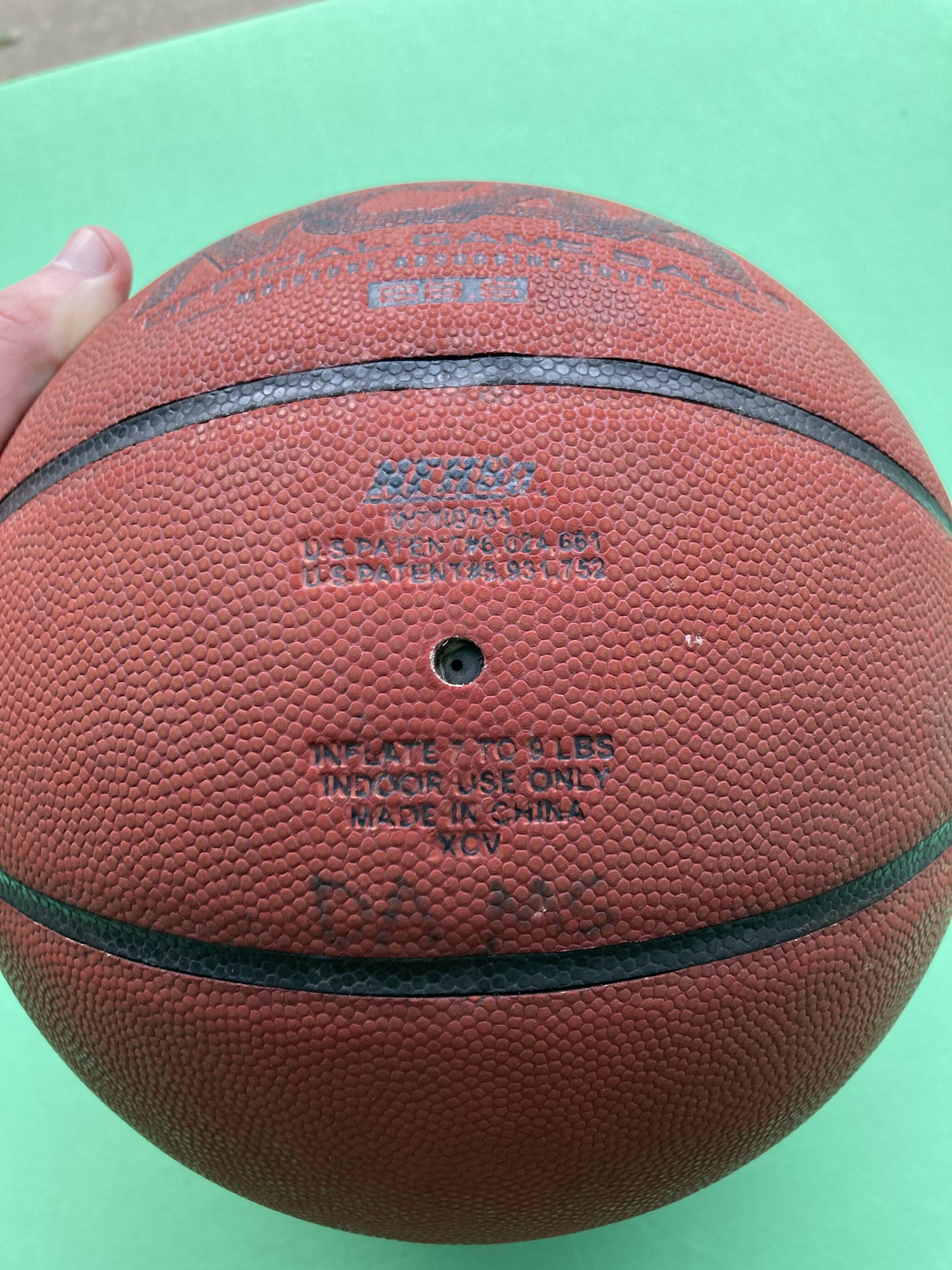 Wilson NCAA Official Game Ball Basketball 28.5 | SidelineSwap