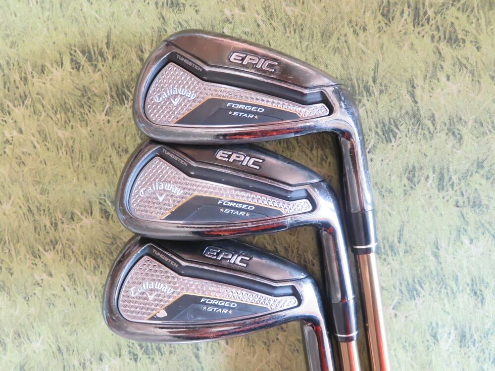 LADIES * Callaway EPIC STAR FORGED 8-PW Irons Attas | SidelineSwap