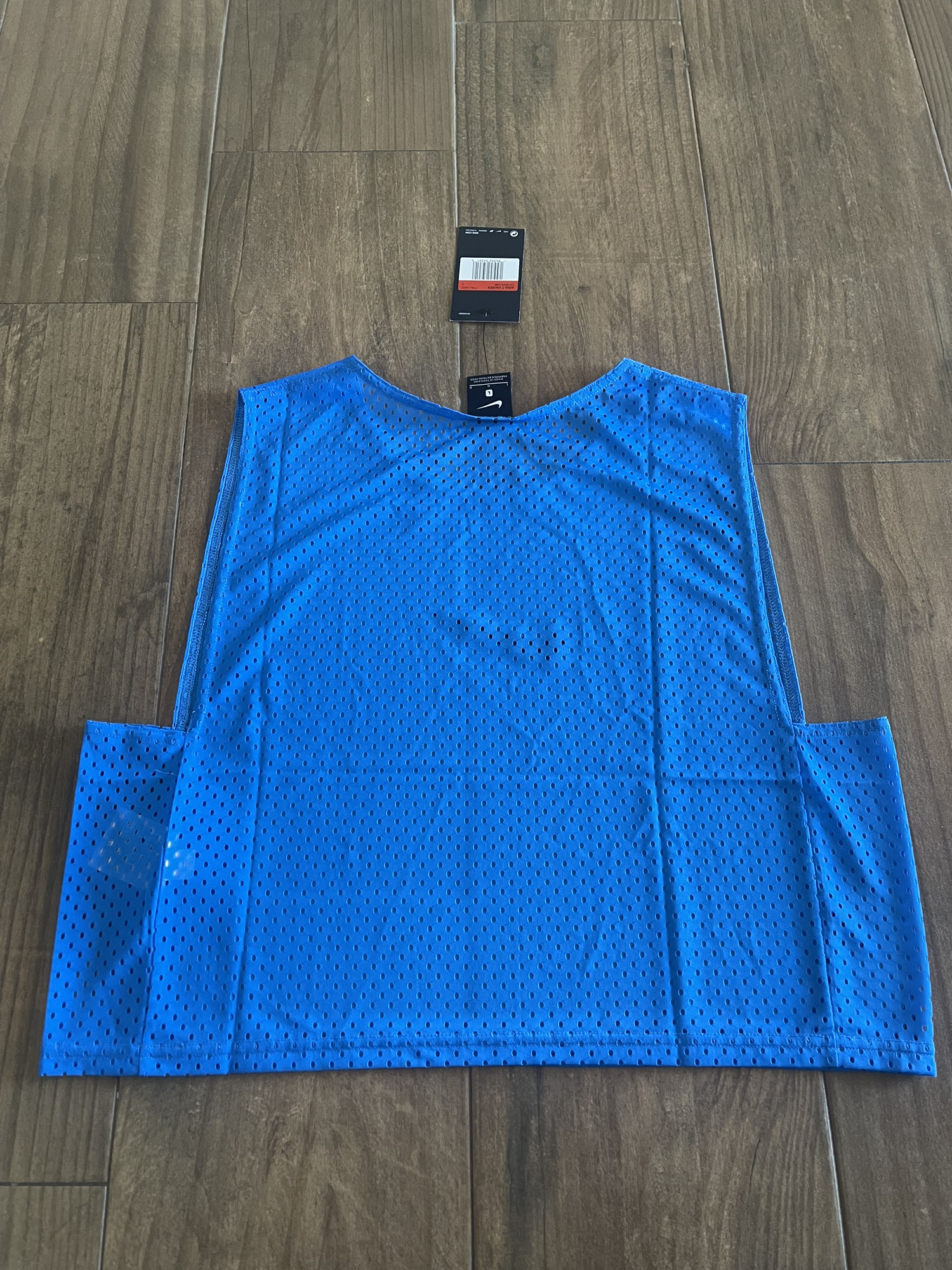 Nike Dry Park 20 Mesh Soccer Bib Adult Unisex Large Royal Blue CW3845 ...