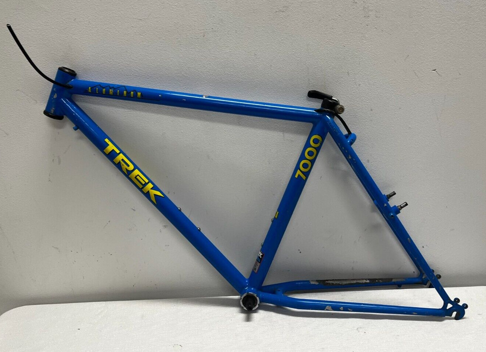 Vintage 1989 Trek USA 7000 17" C-C 6061 T6 Aluminum Mountain Bike Frame ...