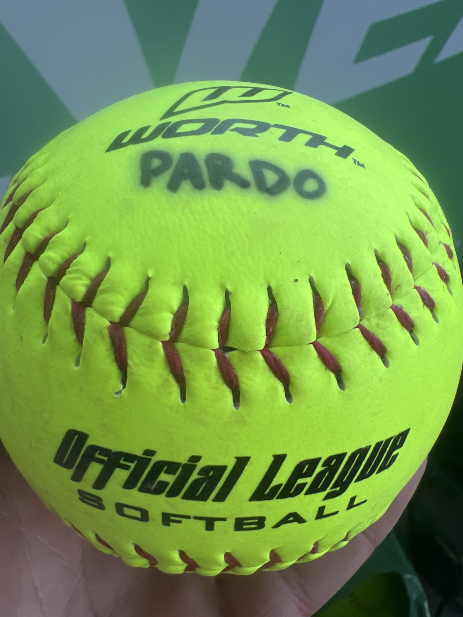 Used Worth Softball (10 pack) | SidelineSwap
