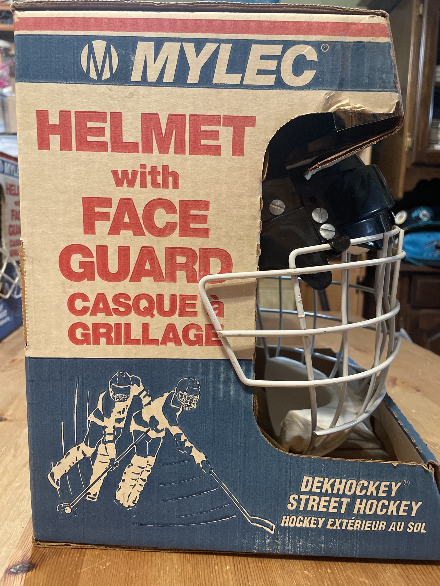 Mylec Black Helmet with Cage Sr 151 | SidelineSwap