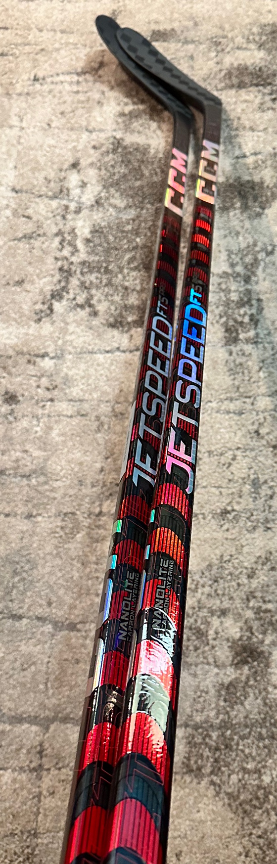 New! 2 Pack! 2x 85 Flex Left Hand P28 JetSpeed FT5 Pro Hockey Sticks ...