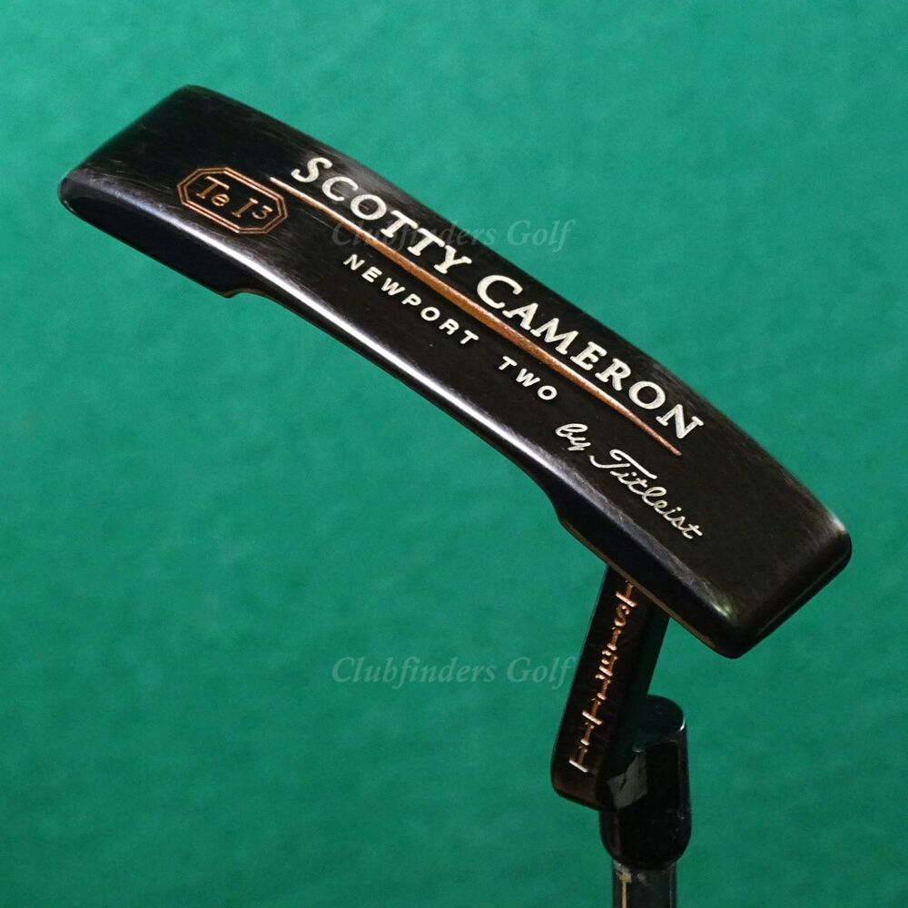 RARE Scotty Cameron 1997 Teryllium Newport Two TeI3 SOLE STAMP 35 ...